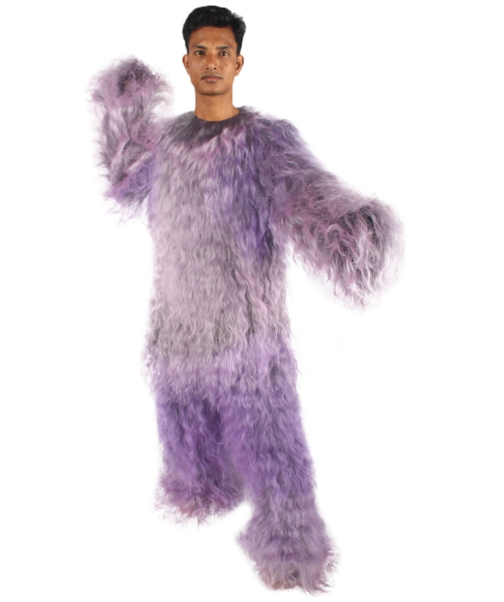 HPO Adult Men or Women Hairy Snowman Yeti Costume | Mountain Warrior ...