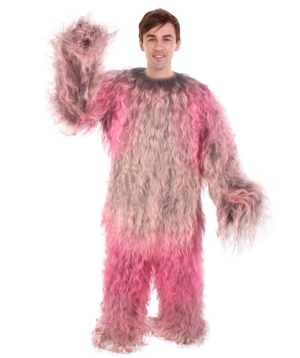 HPO Adult Men or Women Hairy Snowman Yeti Costume | Mountain Warrior ...