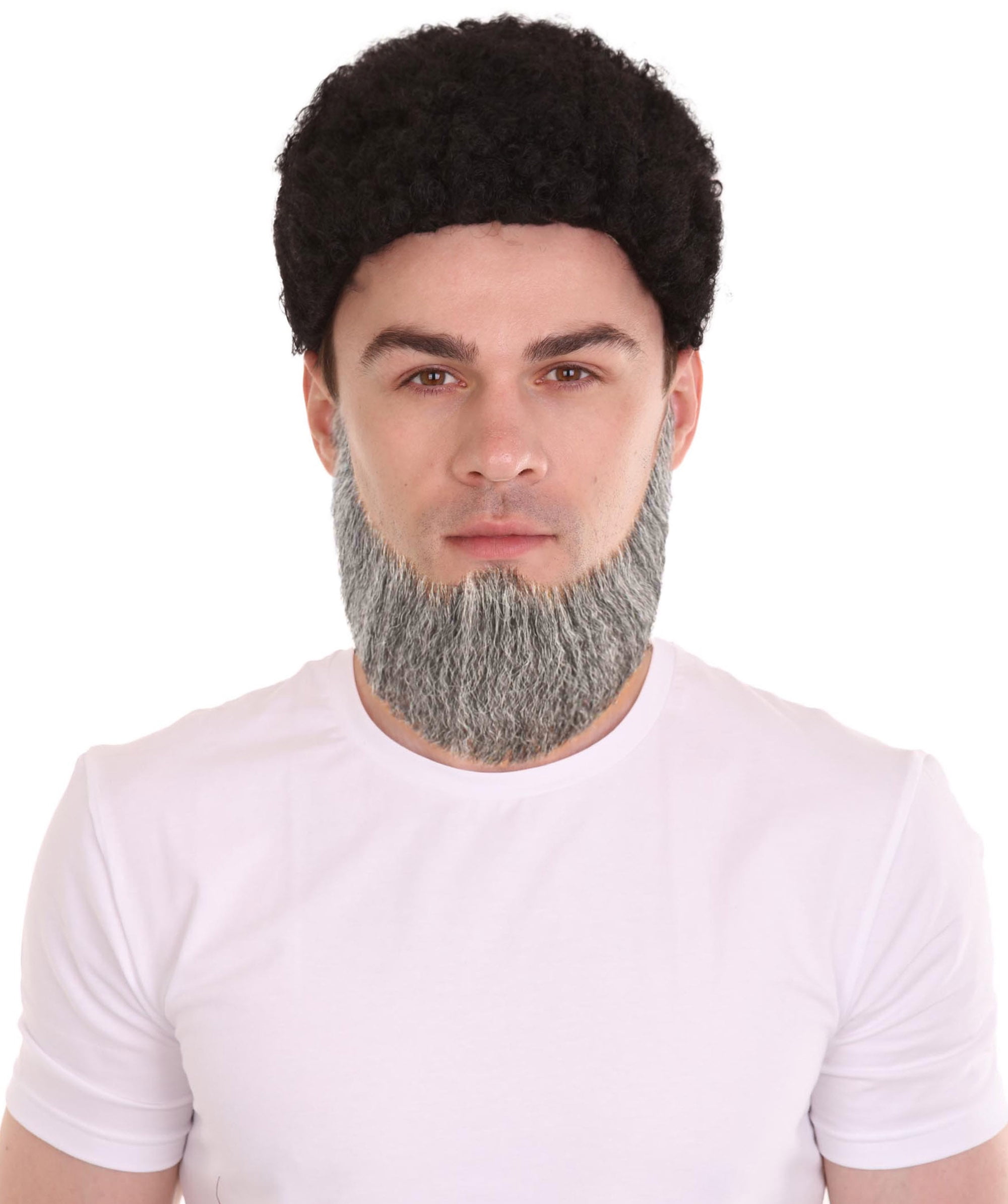 HPO Adult Men's Alaskan Whaler Hair Beard | Synthetic Facial Hair ...