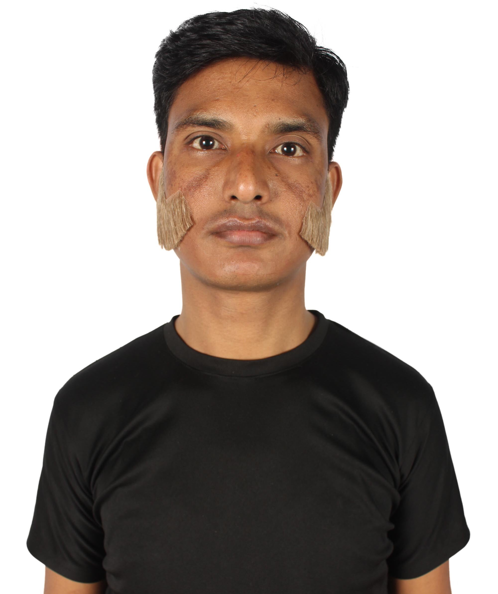 HPO Adult Men's Fake Facial Hair Mutton Chops for Halloween | Mixed ...