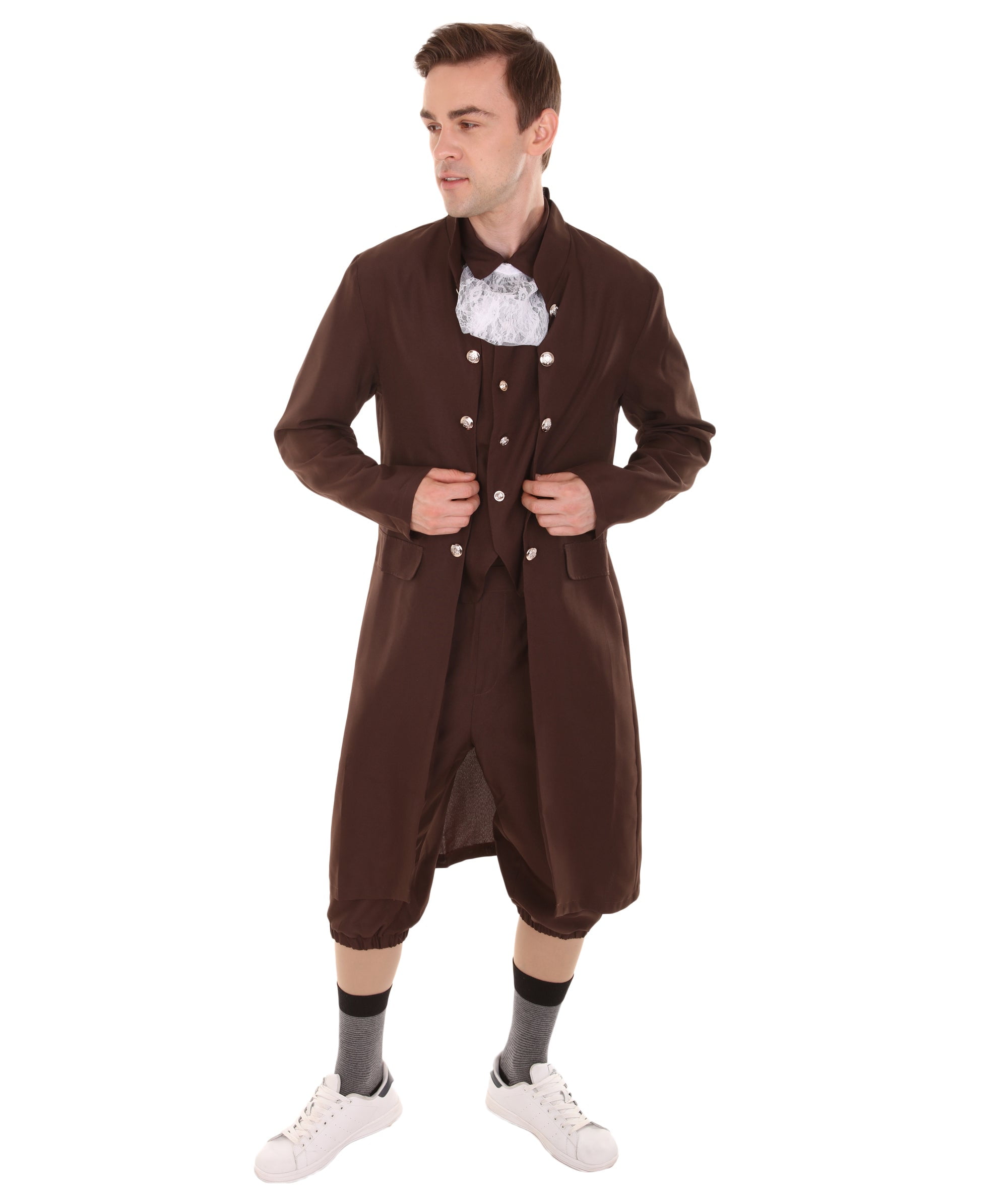 HPO Adult Men's George Washington Costume | Brown Color | Falme ...