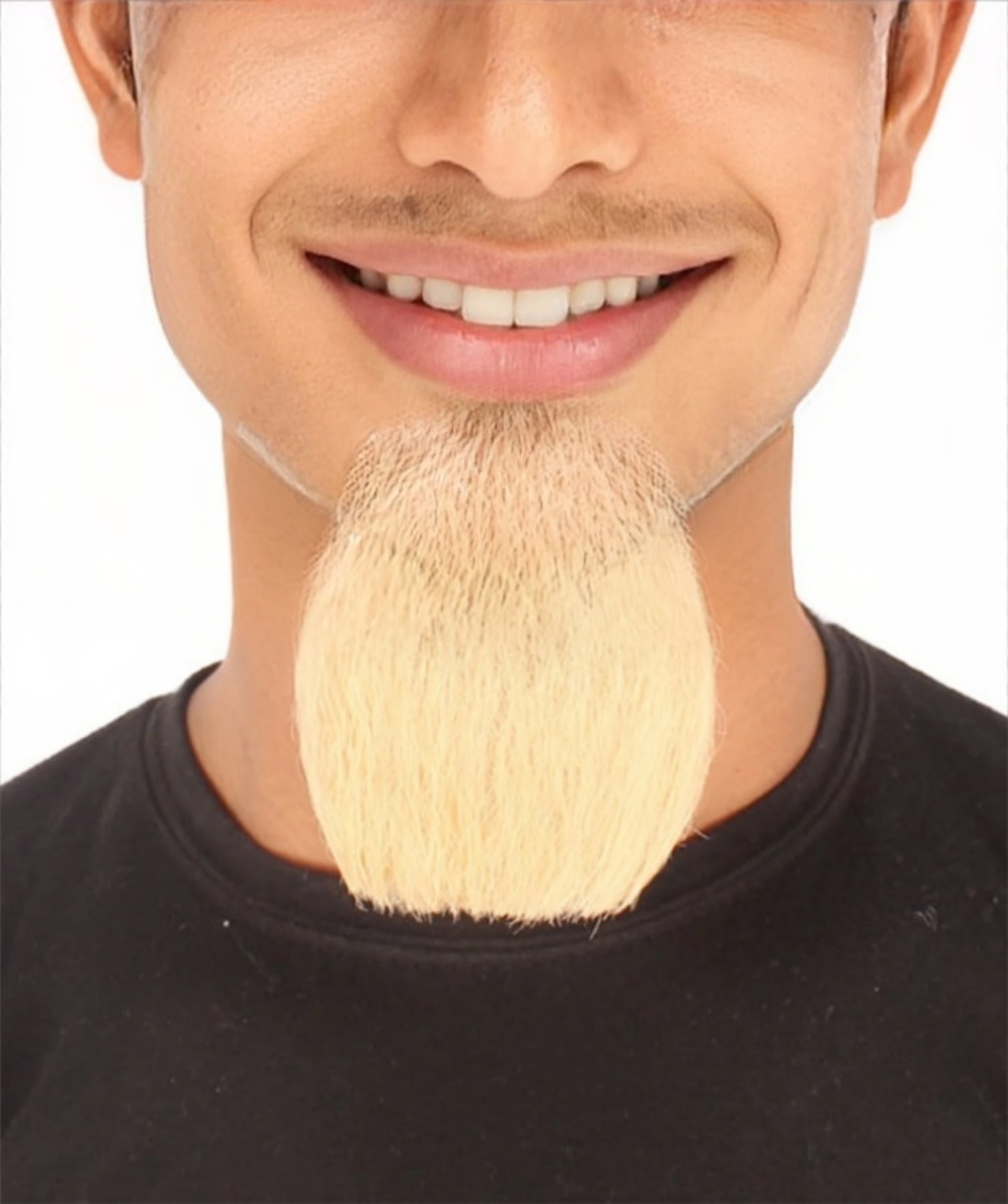 HPO Adult Men's Goatee Human Hair Beard | Facial Hair Blonde Color Best ...