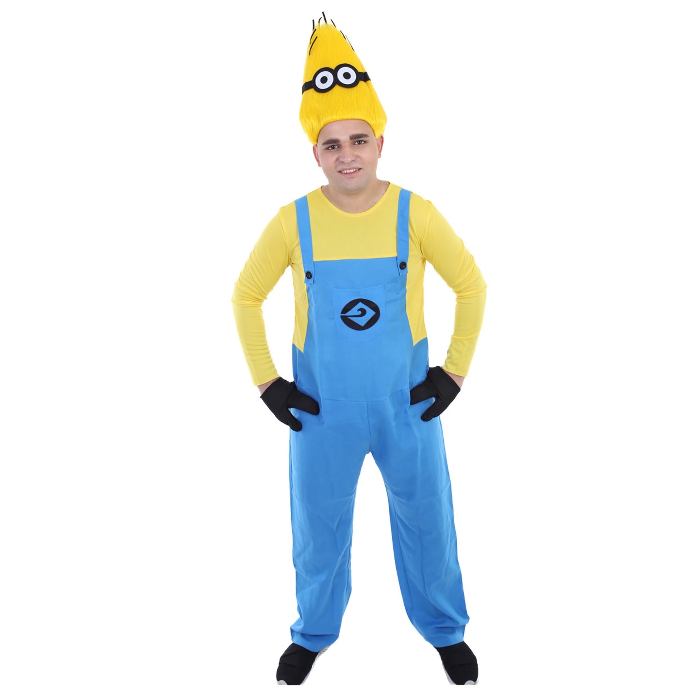 HPO Adult Men's Yellow and Blue Costume – Kevin-Inspired Movie Outfit ...