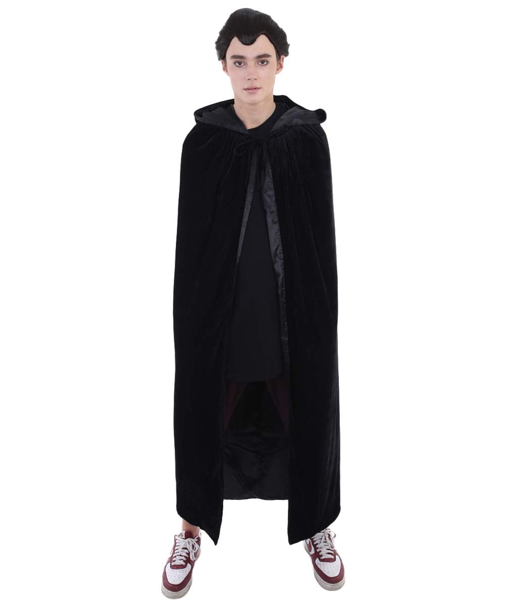 HPO Adult Men's Reversible Hooded Cape Costume (Large, Black) - Walmart.com