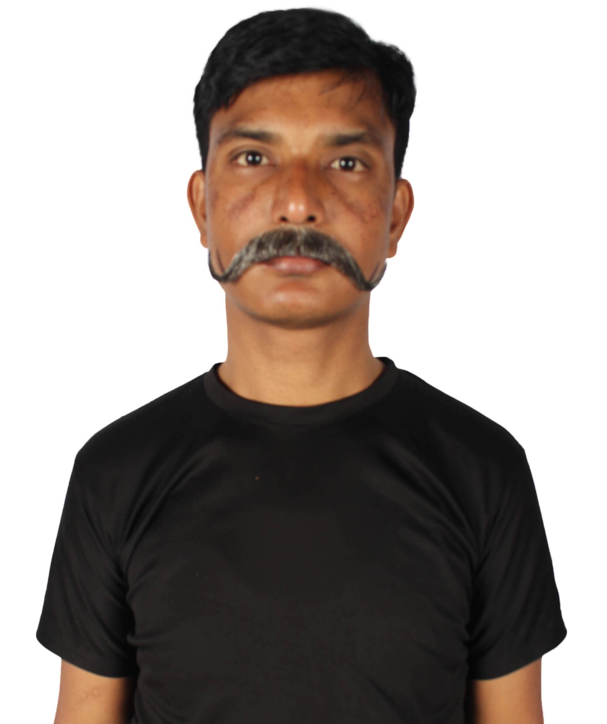 HPO Adult Men's Watson Fake Human Facial Hair Mustache - Walmart.com