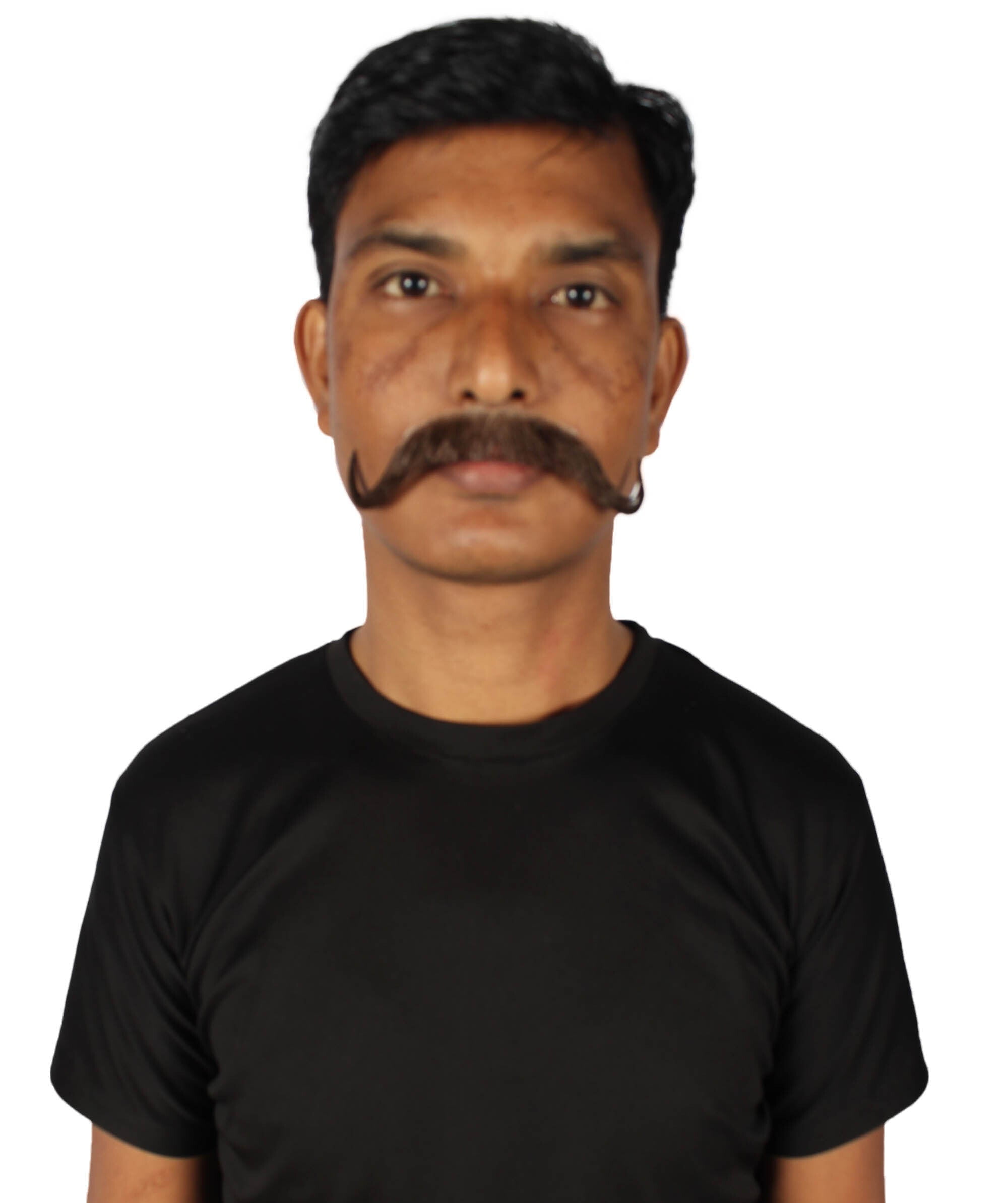 HPO Adult Men's Watson Fake Human Facial Hair Mustache - Walmart.com