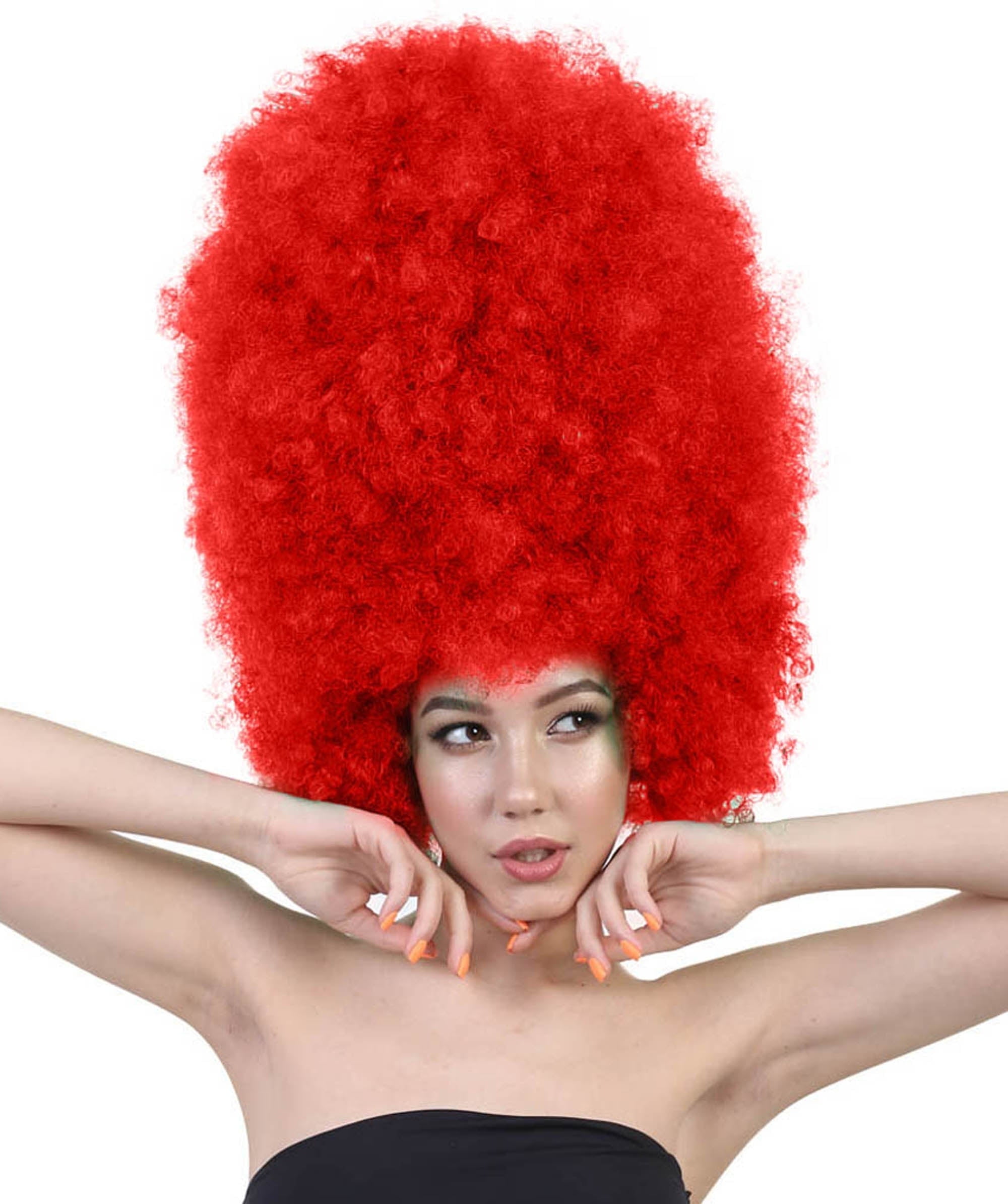 HPO Adult Super Sized Halloween Wig Collection, 24 Multiple Color ...