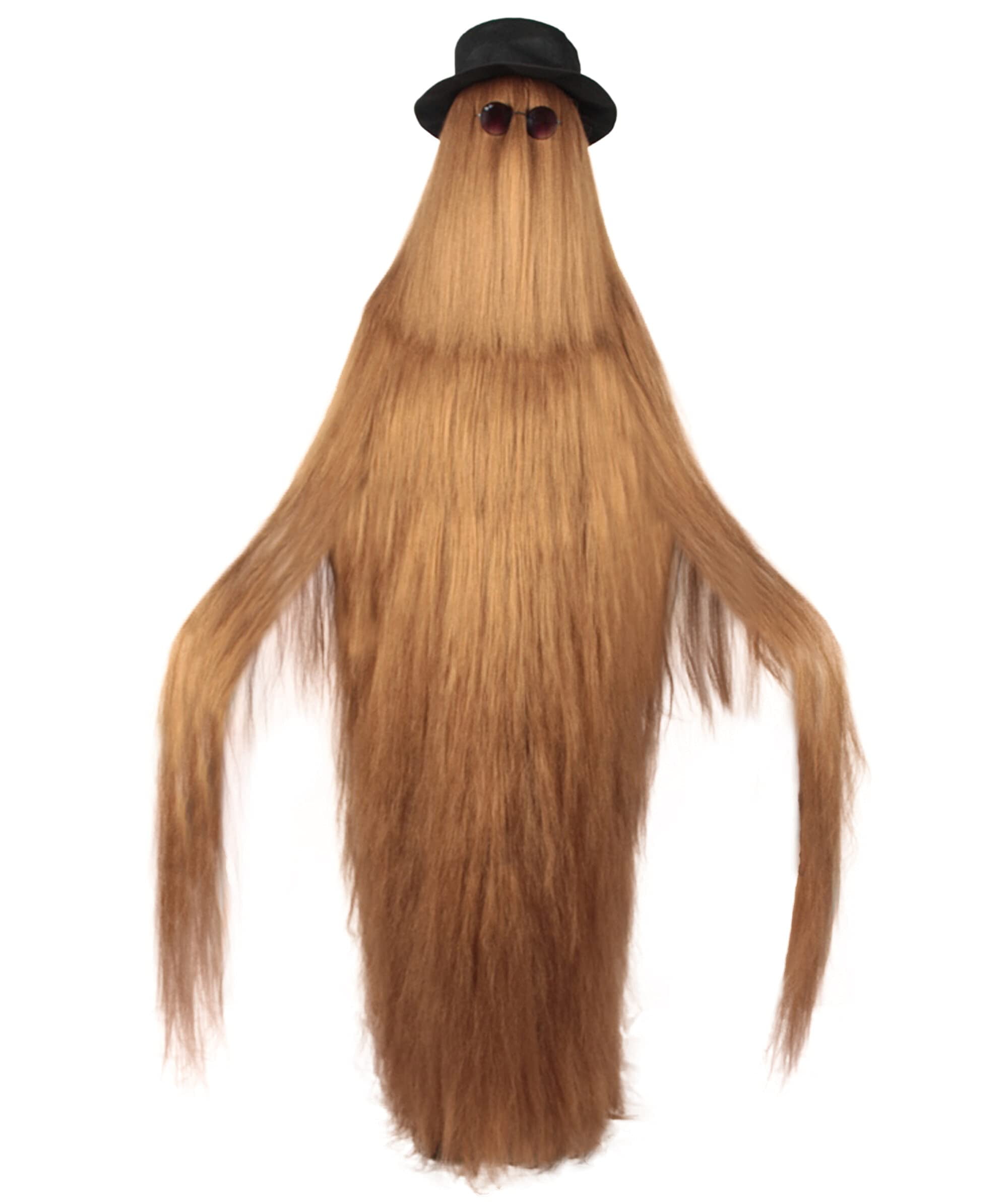 HPO Adult Unisex Cousin Itt Dapper Creature Premium Halloween Wig ...