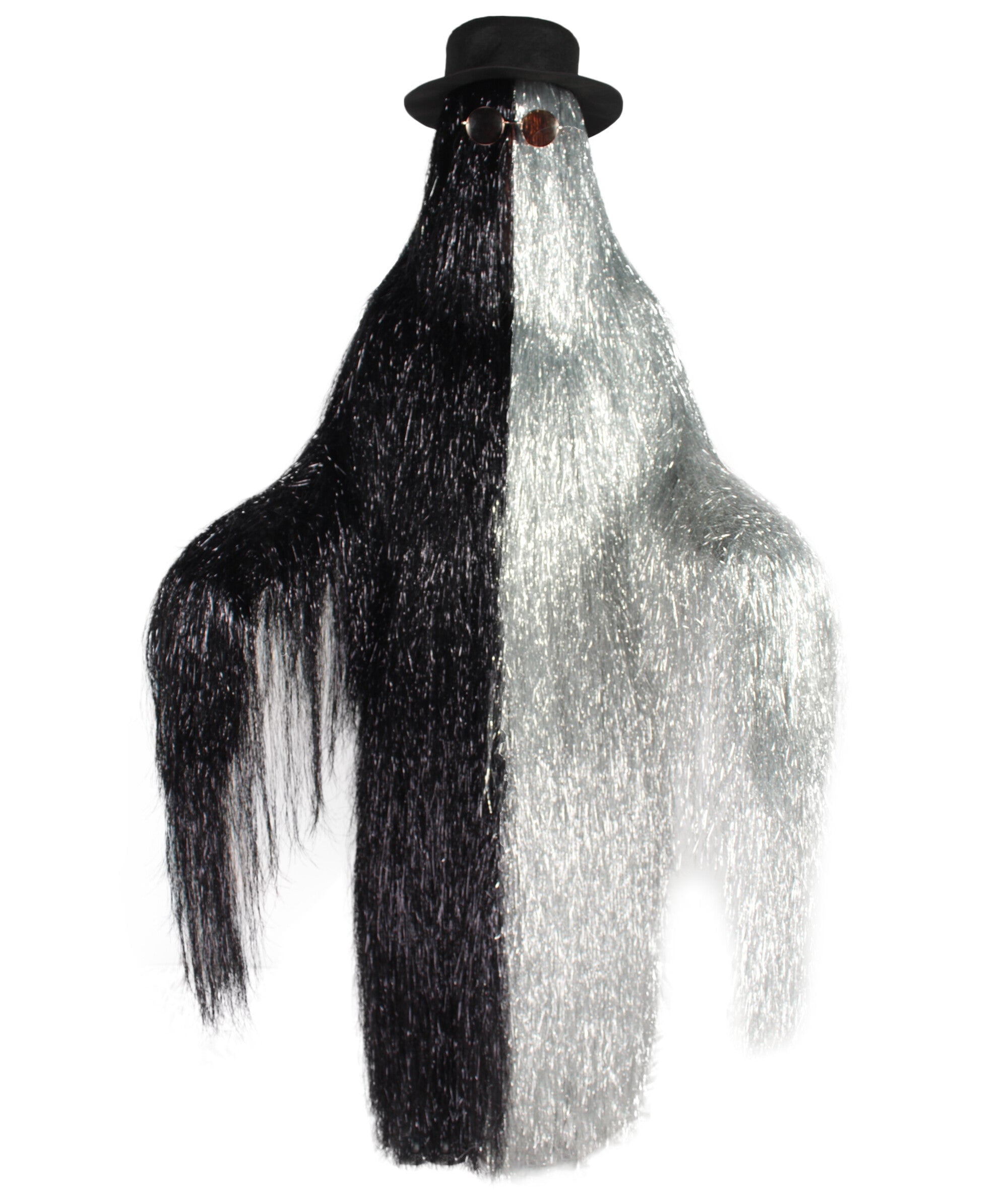 HPO Adult Unisex Dapper Creature Monster Dress Wig & Costume, Black ...