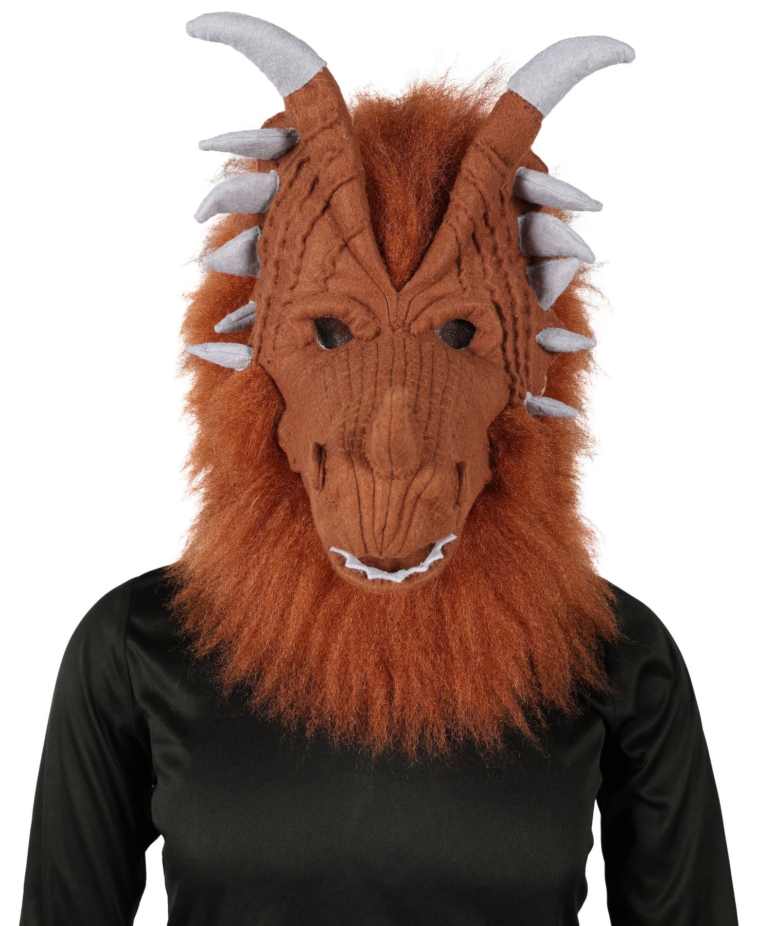 HPO Adult Unisex Furry Monster 72-inch Full-Body Brown Beast Costume ...