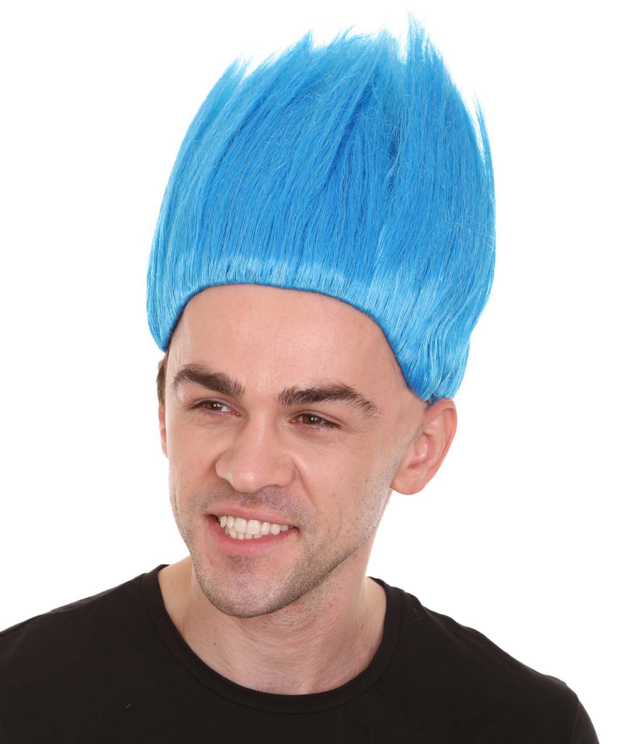 HPO Adult Unisex Grumpy Troll Wig | TV/Movie Cosplay Halloween Wig ...