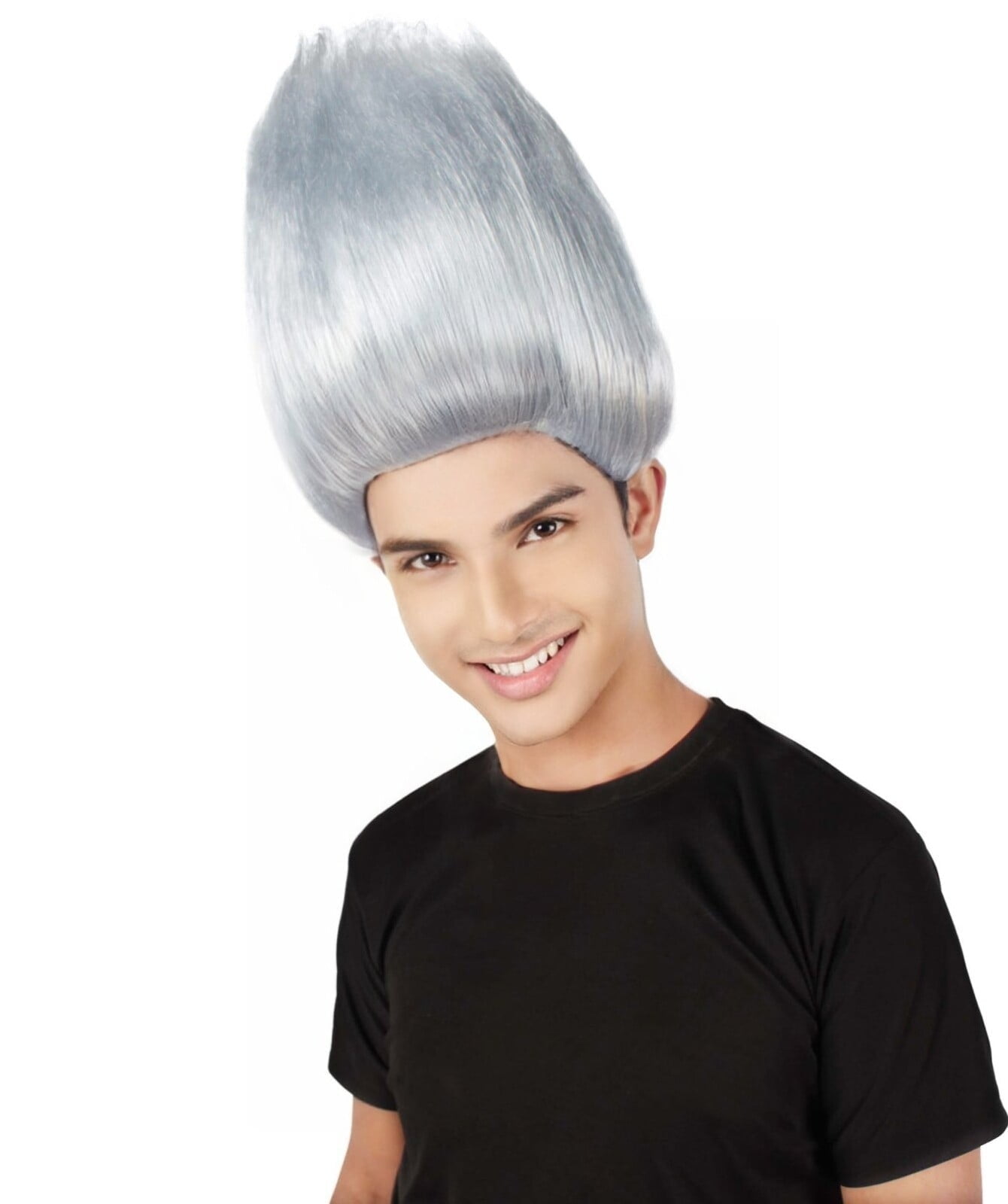 HPO Adult Unisex Straight Cosplay Halloween Troll Branch Wig, Multiple ...