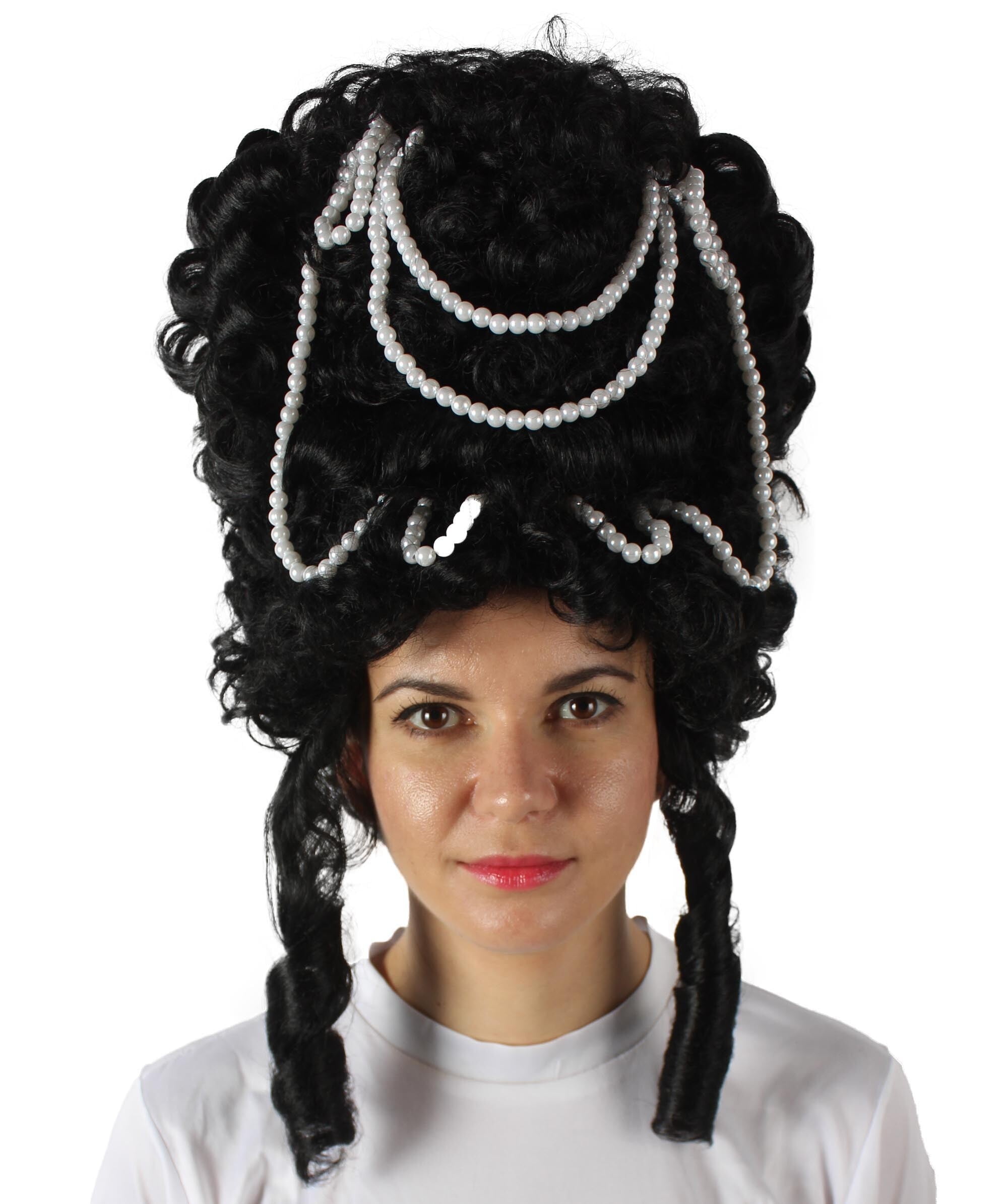 HPO Adult Womens Baroque Beehive Wig Historical Marie Antoinette ...
