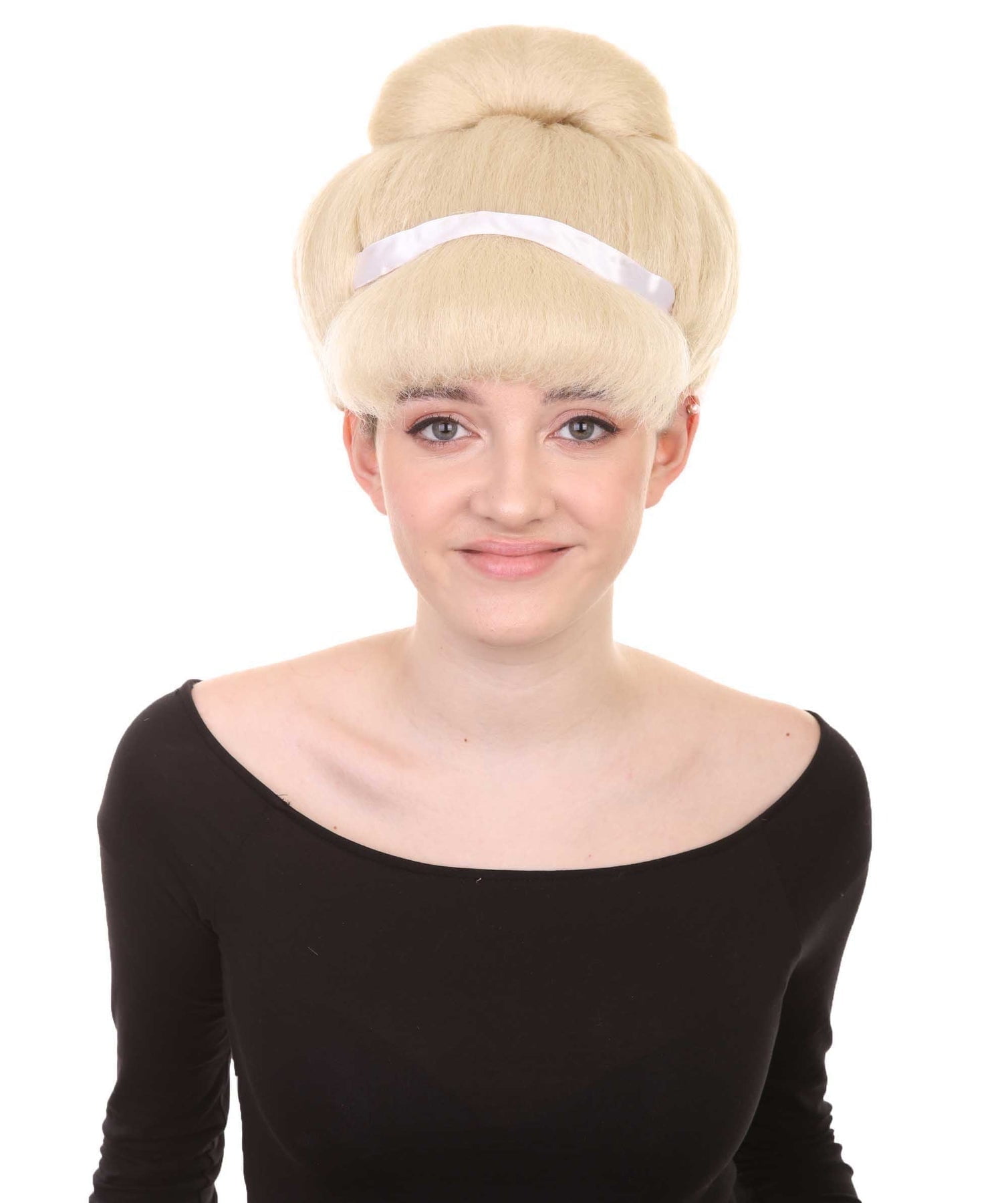 HPO Adult Women’s Classic Fairytale Princess Wig – Short Blonde Bob ...