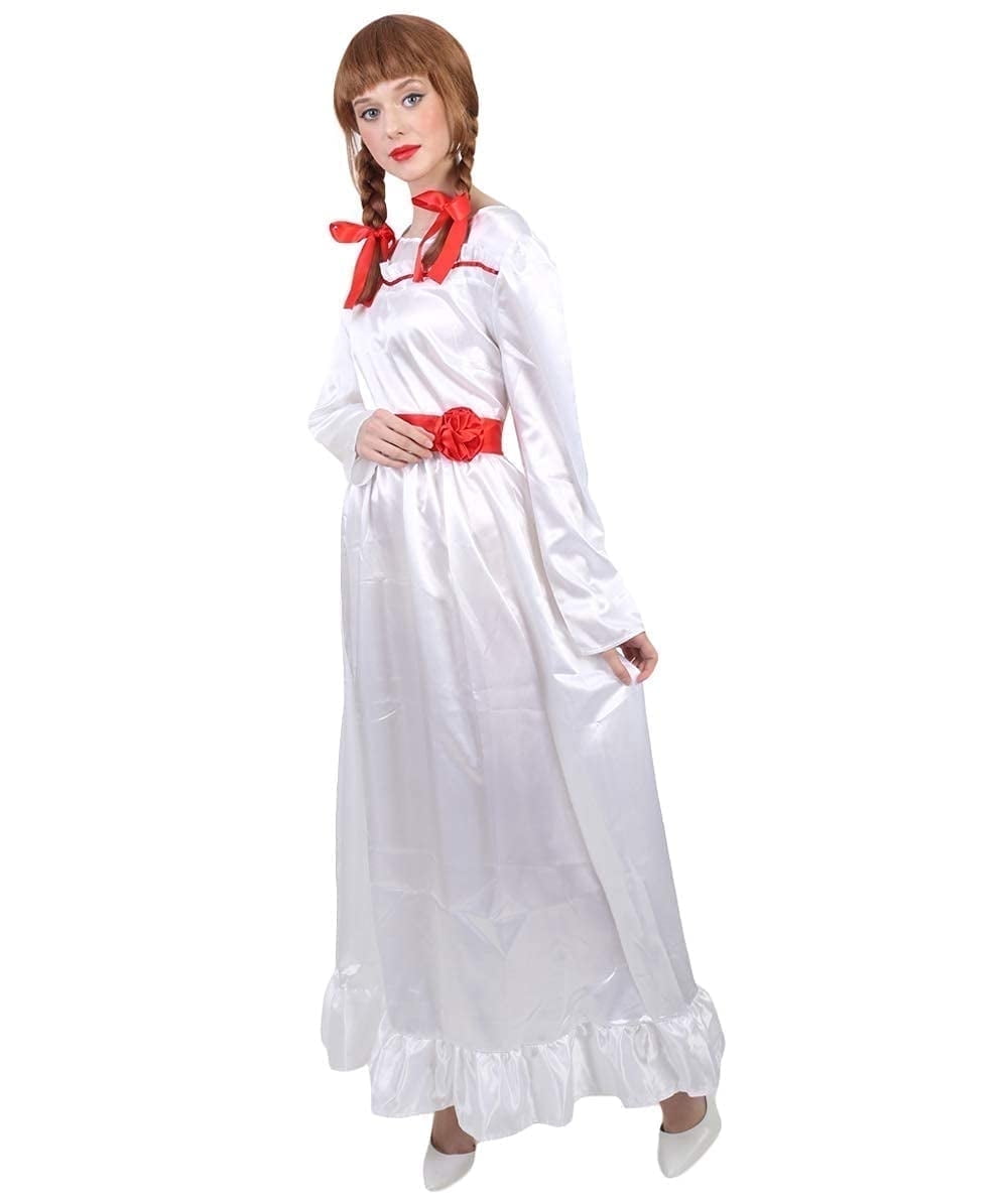 HPO Adult Evil Costume for Women, Creepy Dolls, Cosplay Halloween Fancy ...