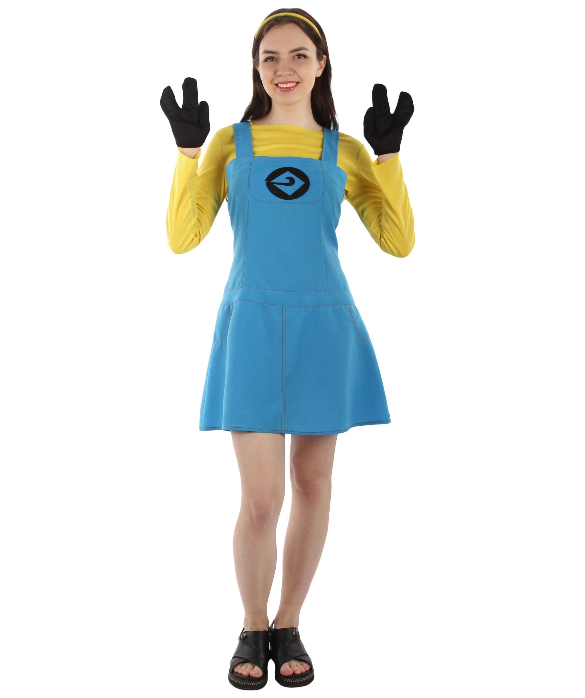 HPO| Adult Women's Movie Costume | Yellow & Blue Halloween Costume ...