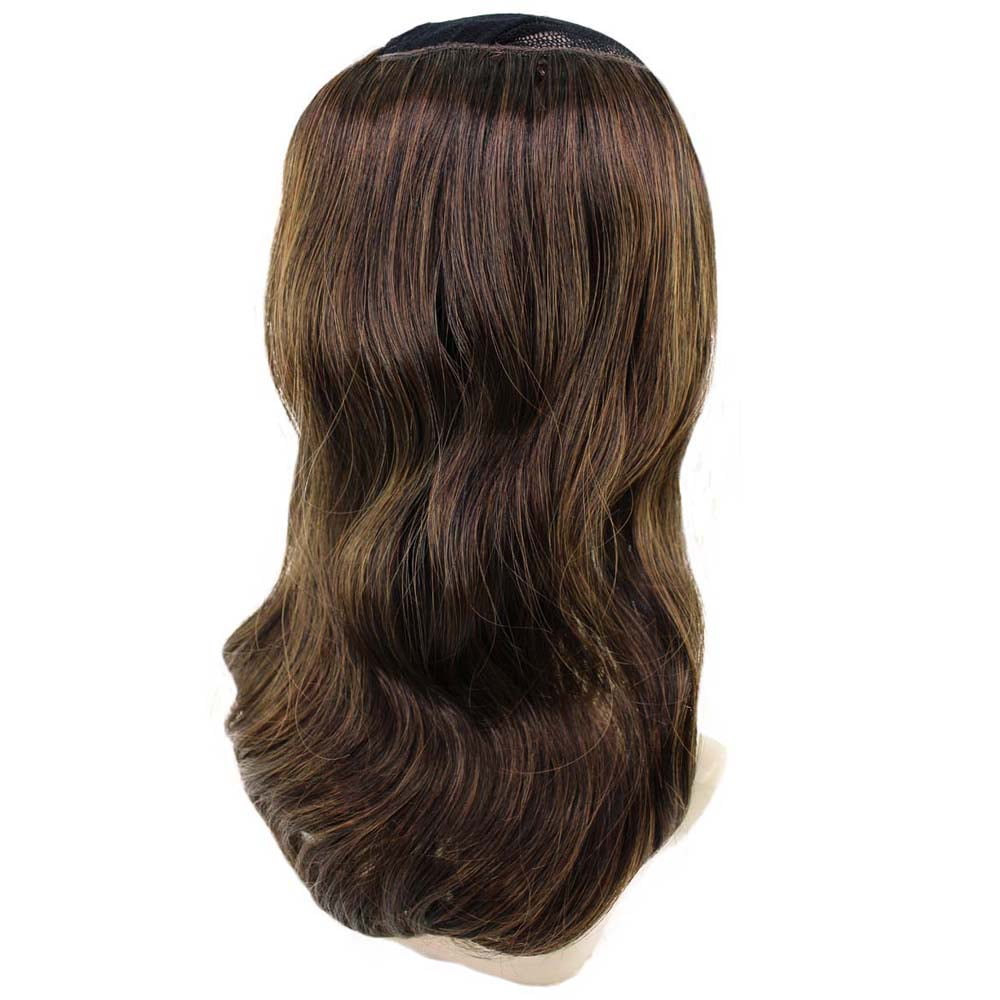 HPO Adult Women's Styless Straight High Heat Clip-In Synthetic ...