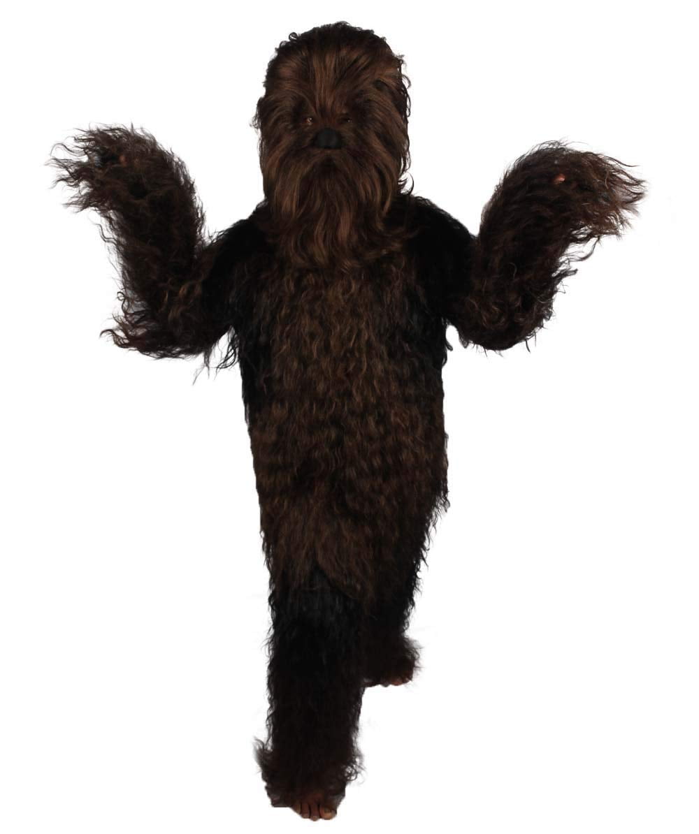 HPO Hairy Bigfoot Chewbacca Costume | Adult Unisex Mountain Snowman ...