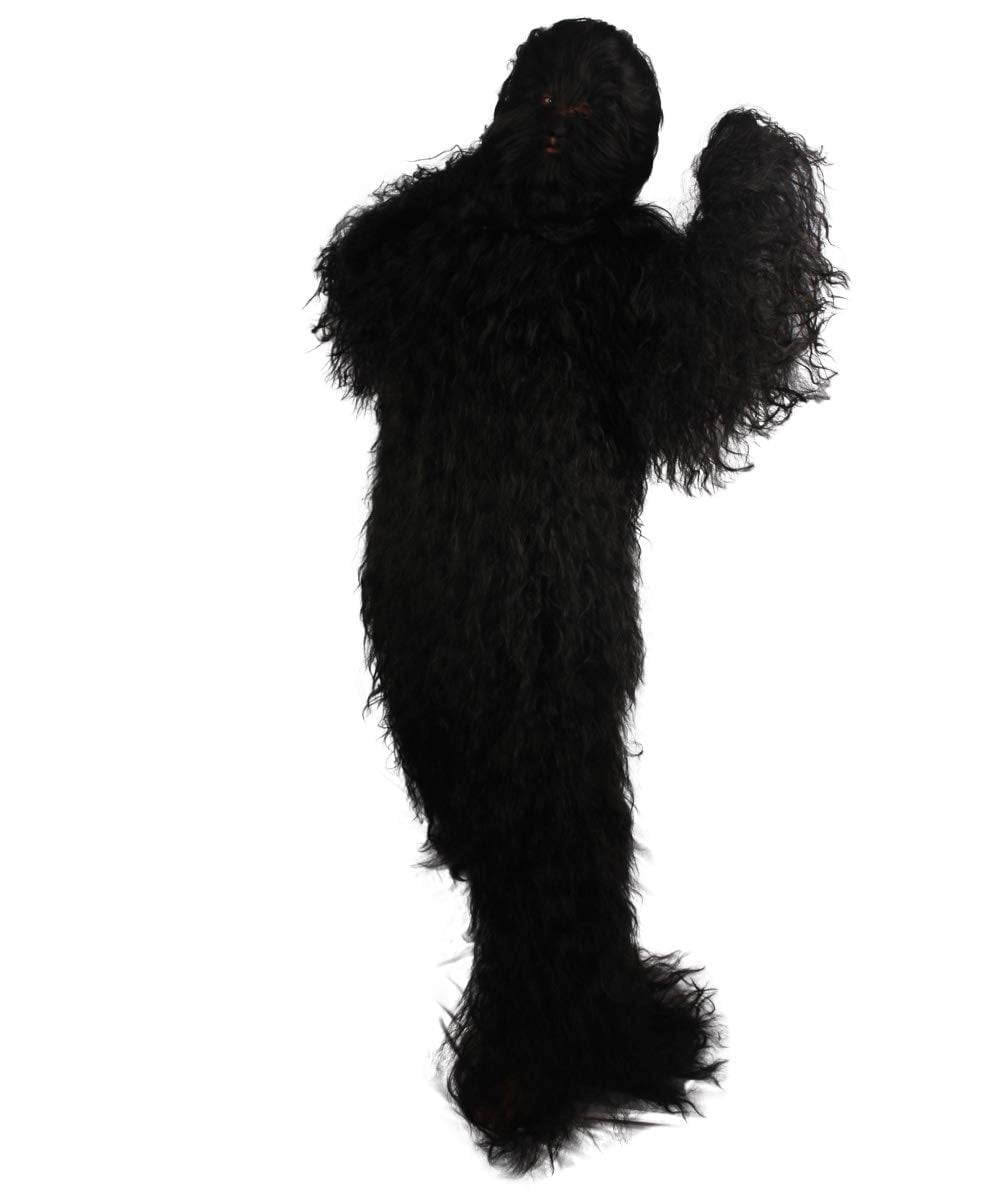 HPO Hairy Warrior Ape Yeti Costume & Mask | Adult Unisex Mountain ...