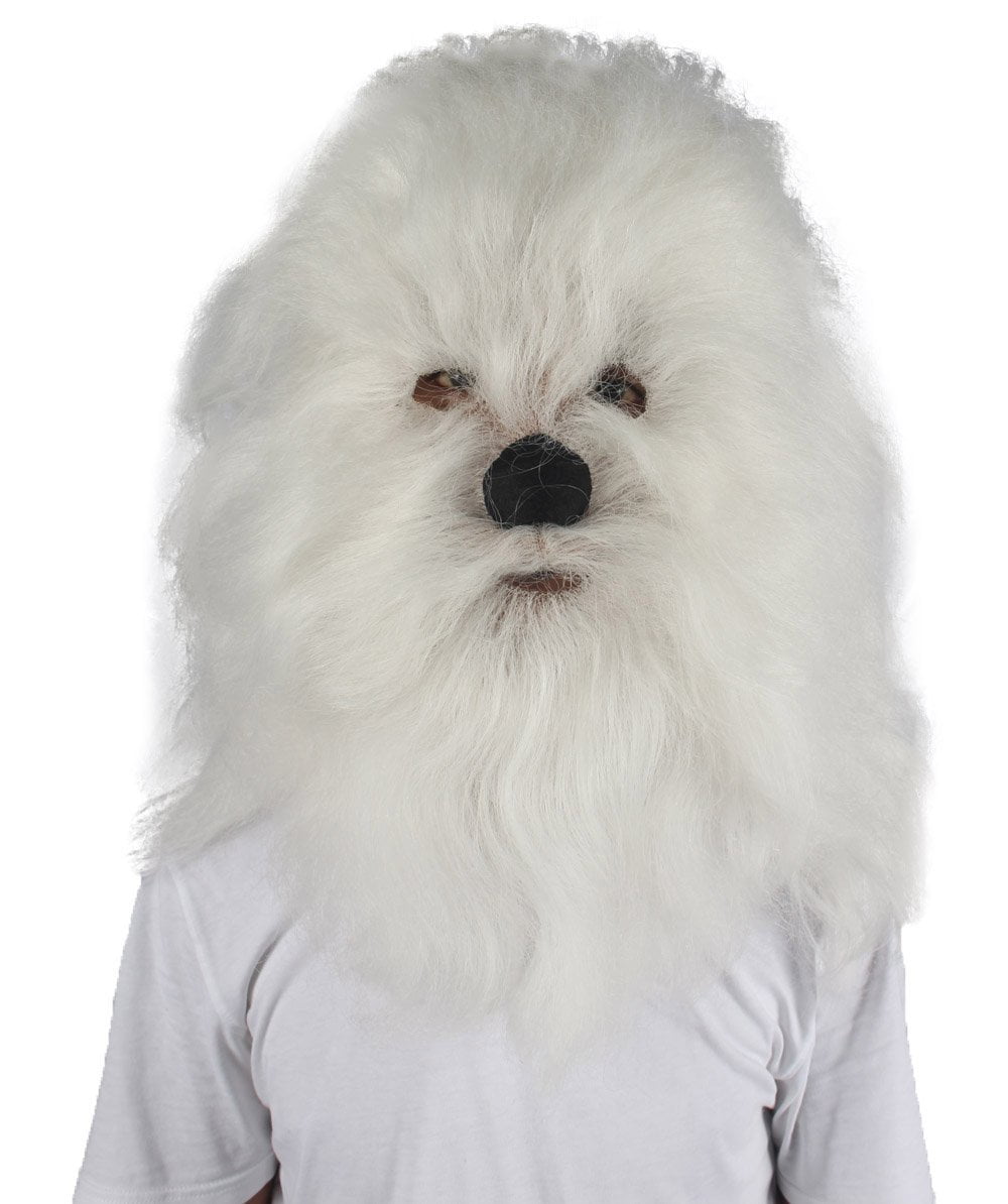 HPO Long Hairy Chewbacca Mask | Adult Unisex Wookiee Warrior costume ...