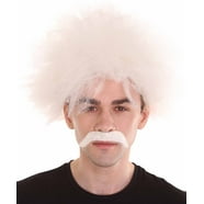 Shock Treatment Mad Scientist White Costume Wig - Walmart.com