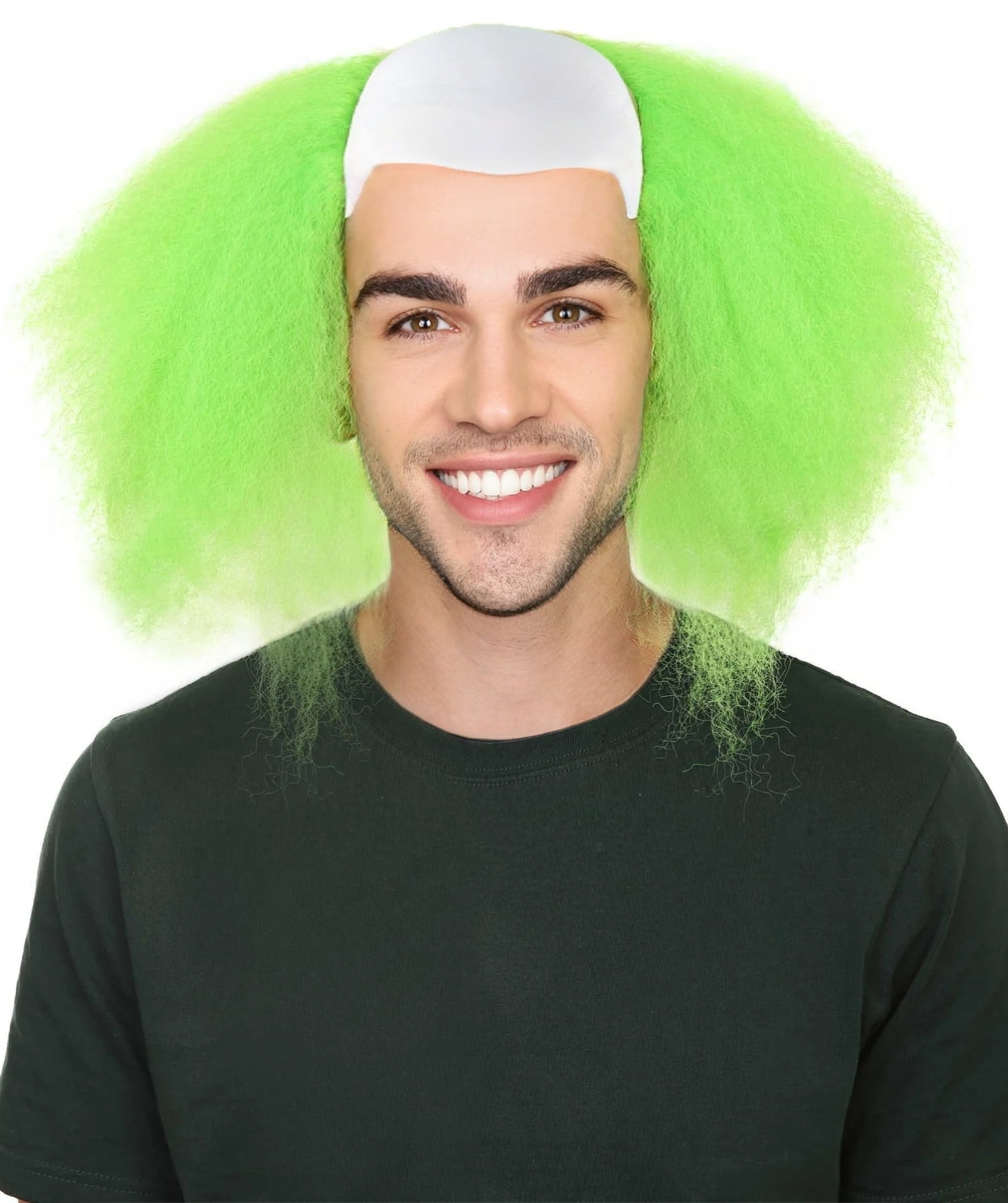 HPO Scary Green Clown Men's Killer Wig | Cosplay Halloween Wig ...