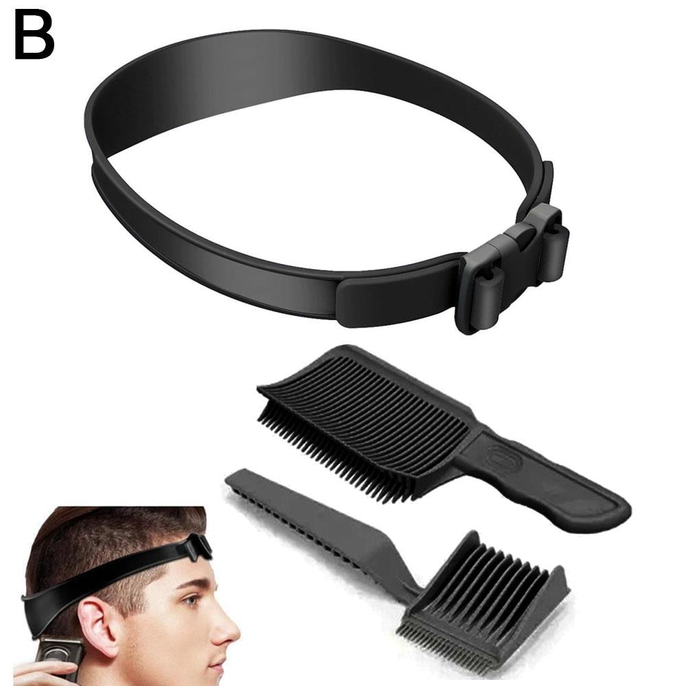 HPQ Adjustable Neckline Hair Trimming Guide Set – DIY Self-Haircut ...
