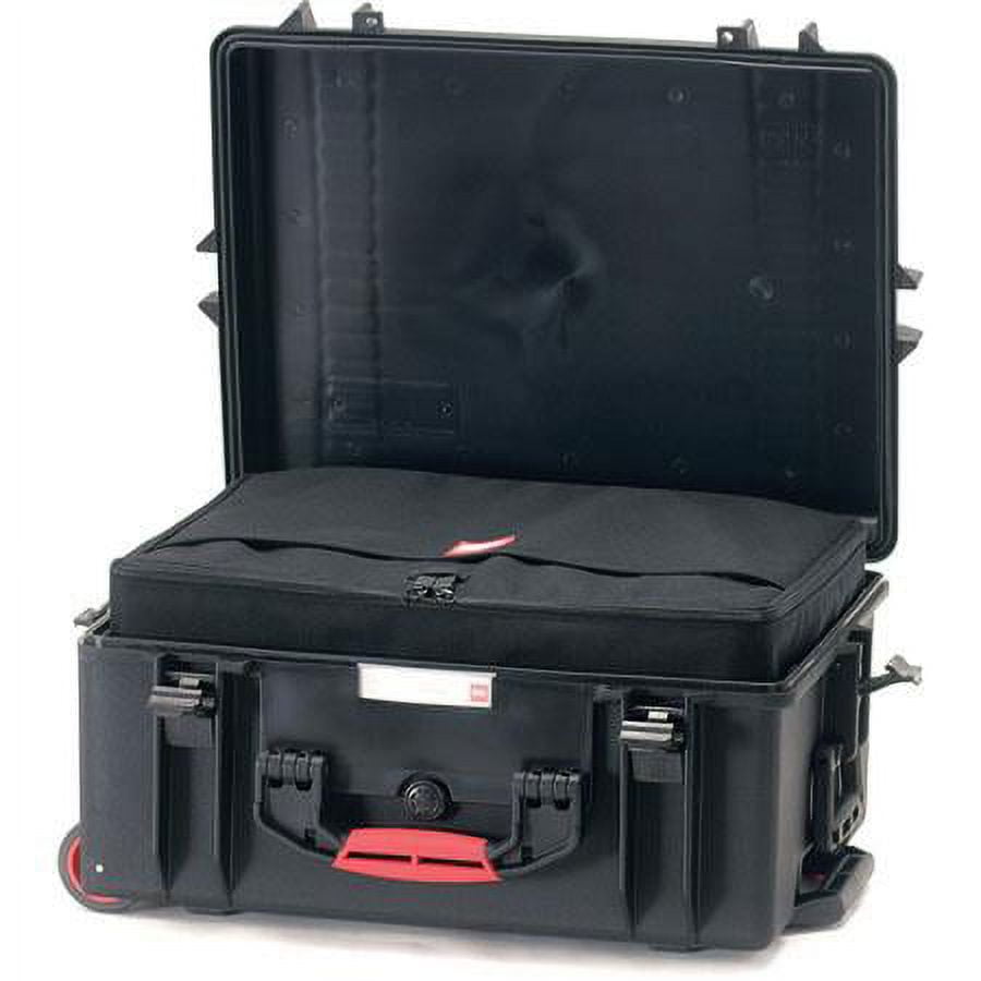 HPRC 2600W Wheeled Hard Case, Interior Cordura Bag, Black - Walmart.com