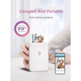 HPRT HPRT MT53 Pocket-Sized HD Photo Printer-Instant Wireless Printing-ZINK Technology-Perfect ...