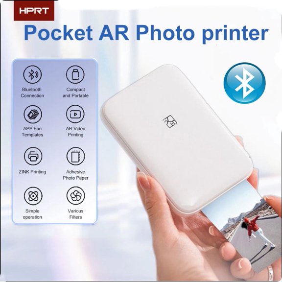 IVY 2 Mini Photo Printer - Blush Pink, Compact for iPhone and Android ...