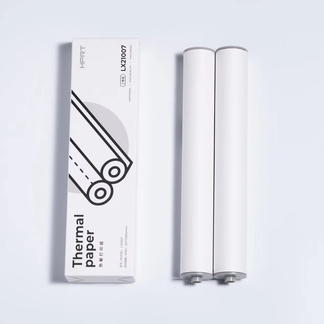 HPRT MT810 Thermal Printer Paper, 2PCS A4 Roll for Long-lasting ...