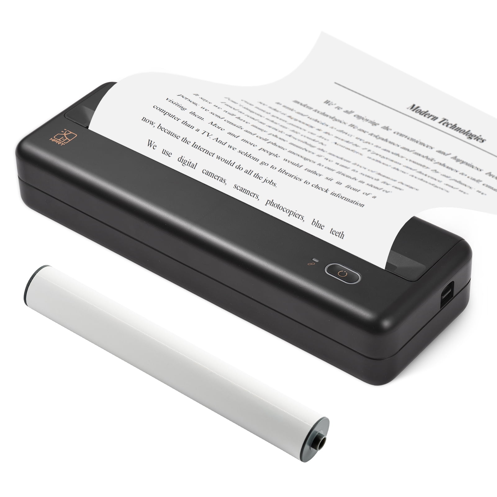 HPRT MT810 A4 Portable Paper Printer Thermal Printing Wireless BT Connect Compatible with iOS ...