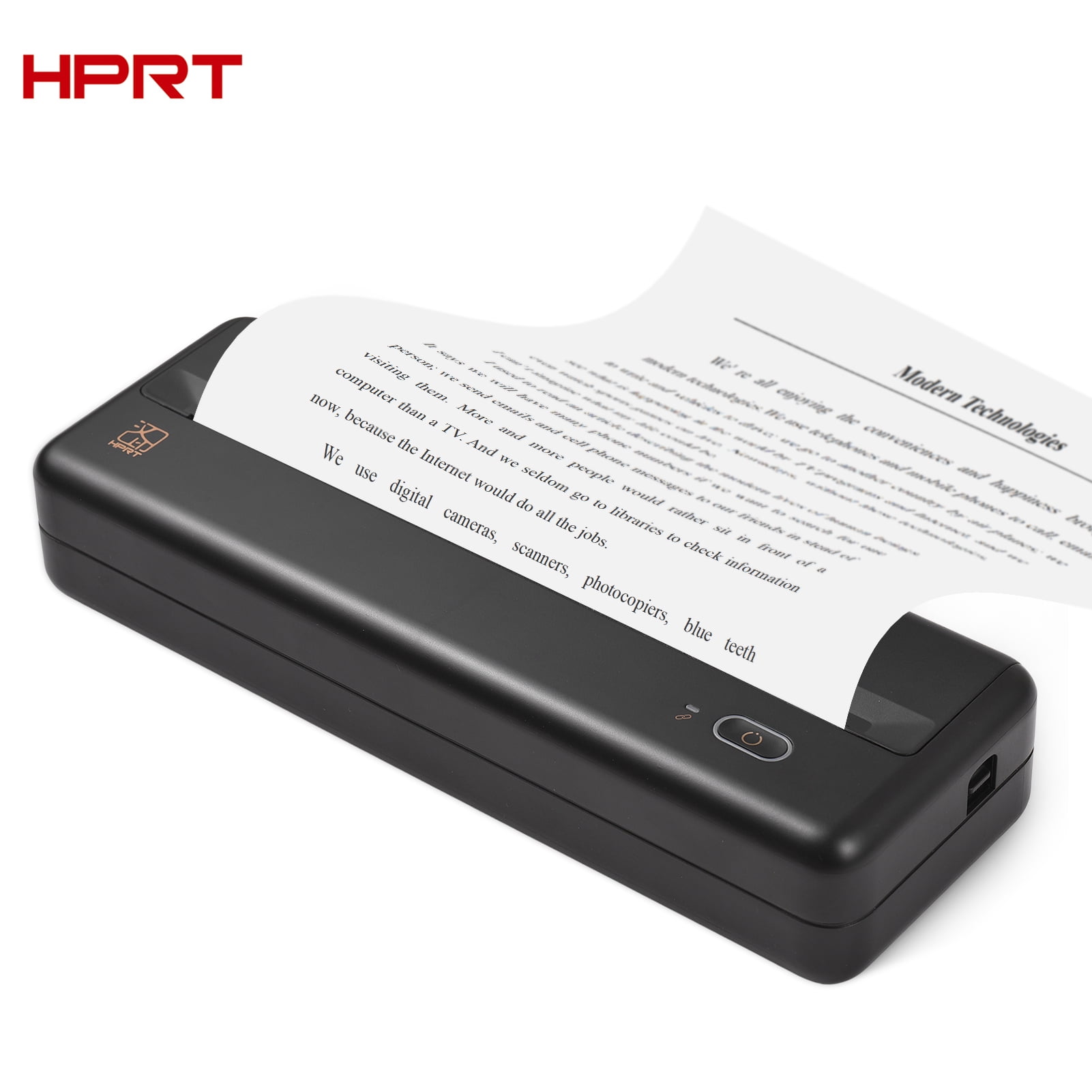 HPRT Portable printer,MT810 A4 Portable Printer Thermal BT Compatible ...