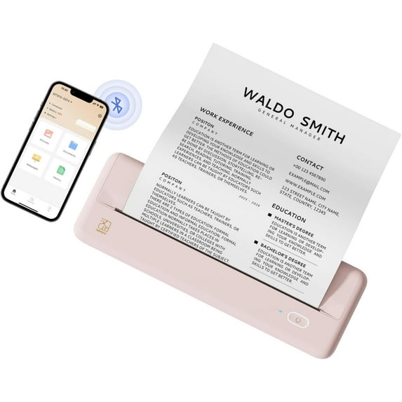 HPRT Portable A4 Thermal Printer - Wireless, Bluetooth, iOS Android ...