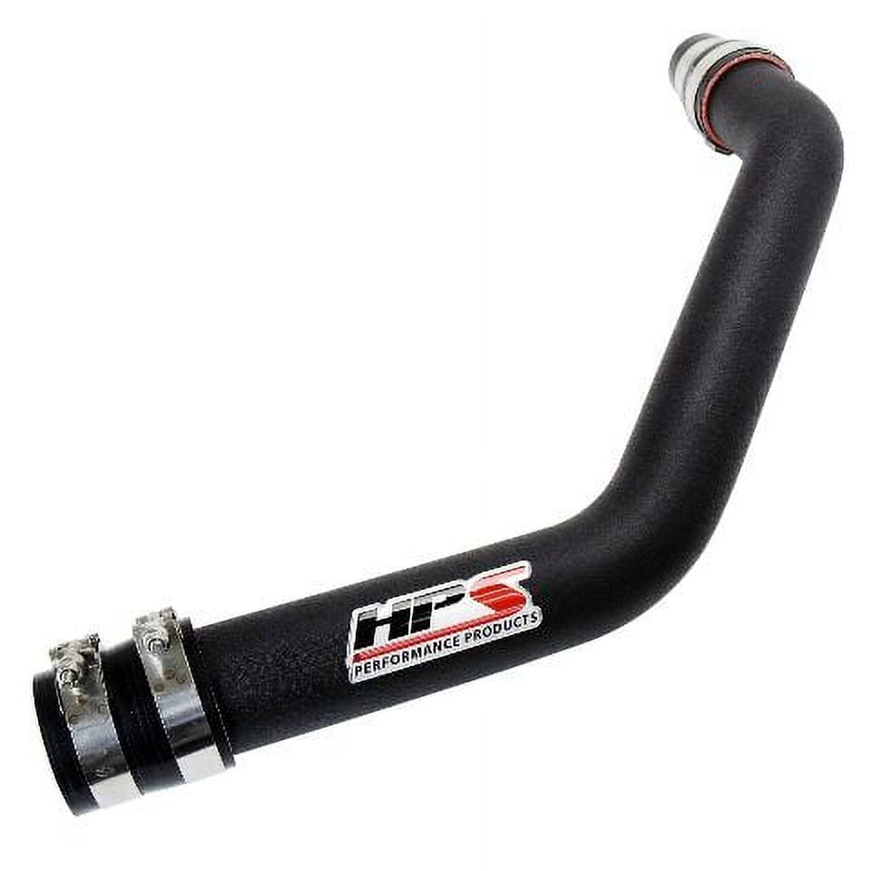 HPS 17-103WB Black 2.5" Upper Intercooler Charge Hot Pipe UICP Fits select: 2008,2011-2015 ...