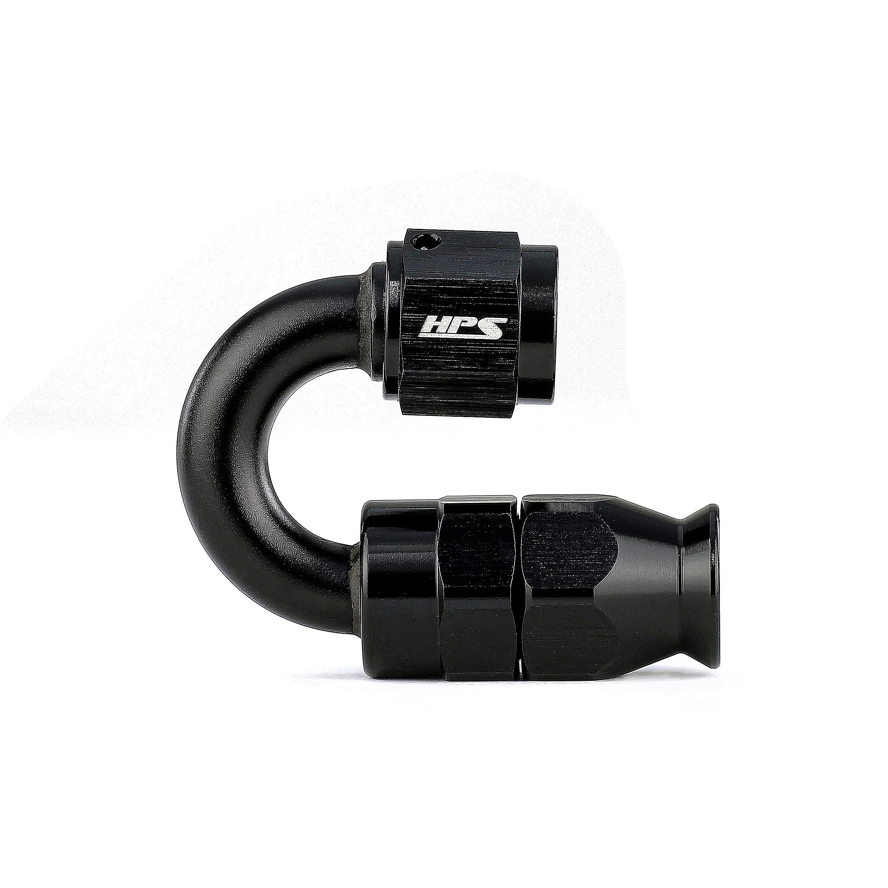 HPS 350-1810 350 Series Aluminum Hose End Fitting for Stainless Steel Reinforced PTFE Flex Hose ...