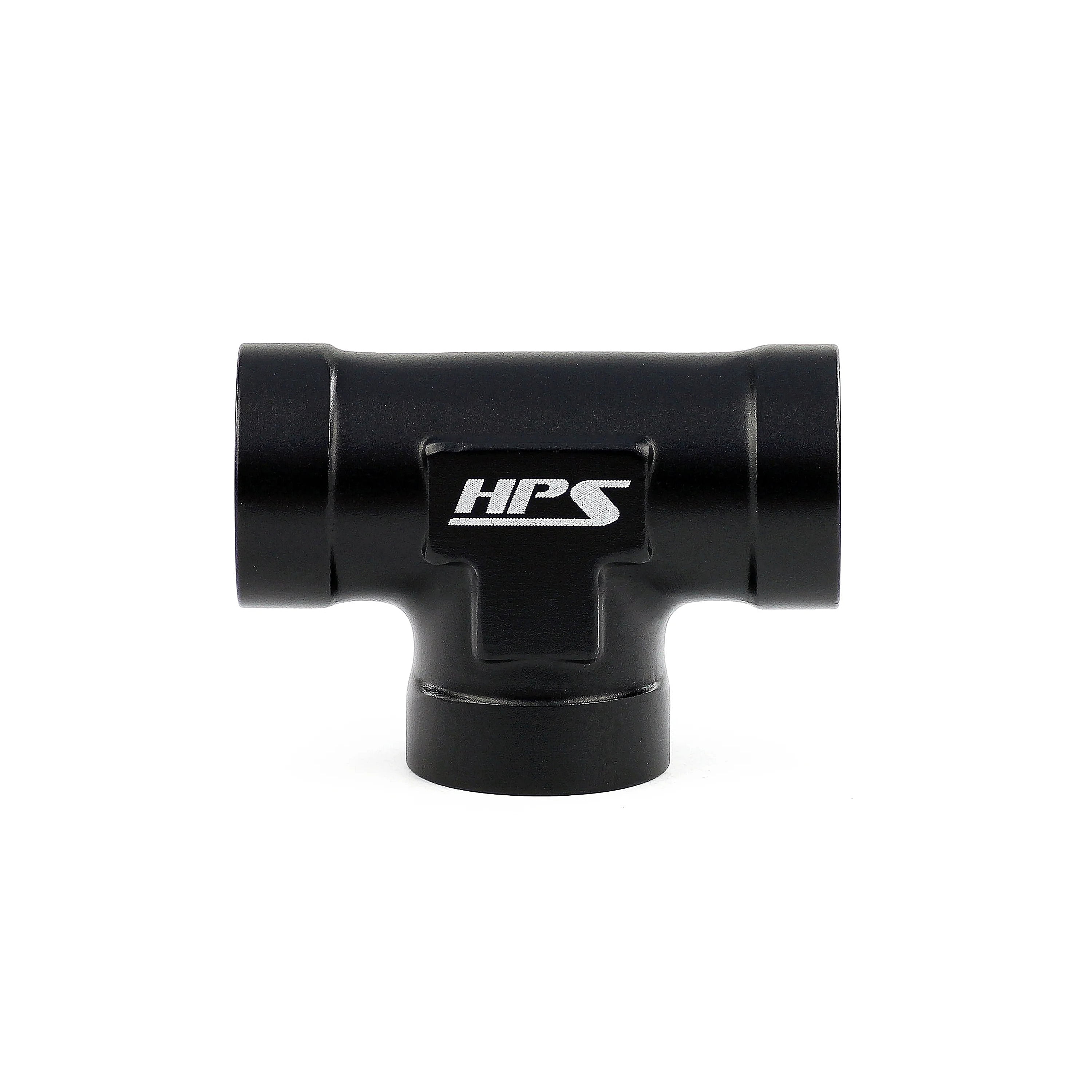 HPS AN917-04 AN NPT Female Tee Coupler Adapter Fitting, Aluminum, Size ...