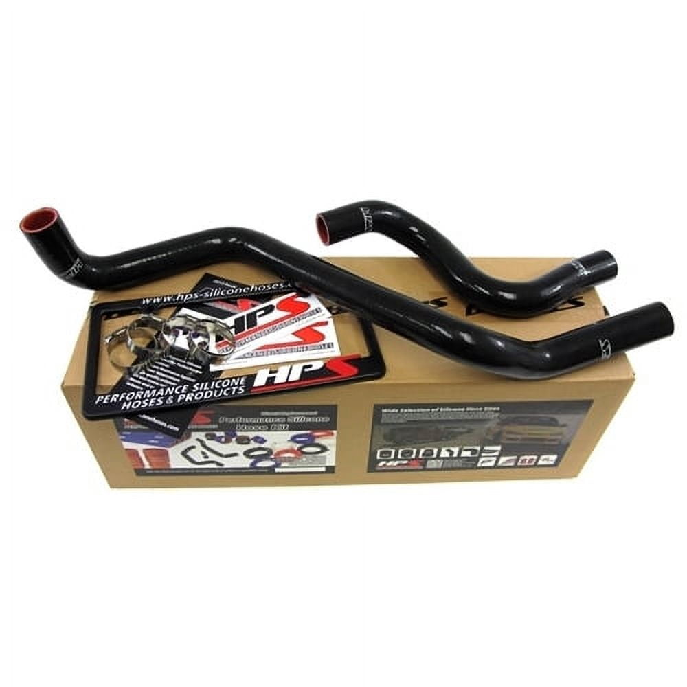 HPS Black Reinforced Silicone Radiator Hose Kit Coolant for Chevy 05-07 ...