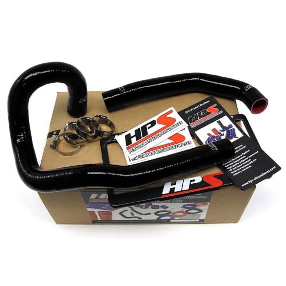 HPS Black Reinforced Silicone Radiator Hose Kit Coolant for Toyota 86 ...