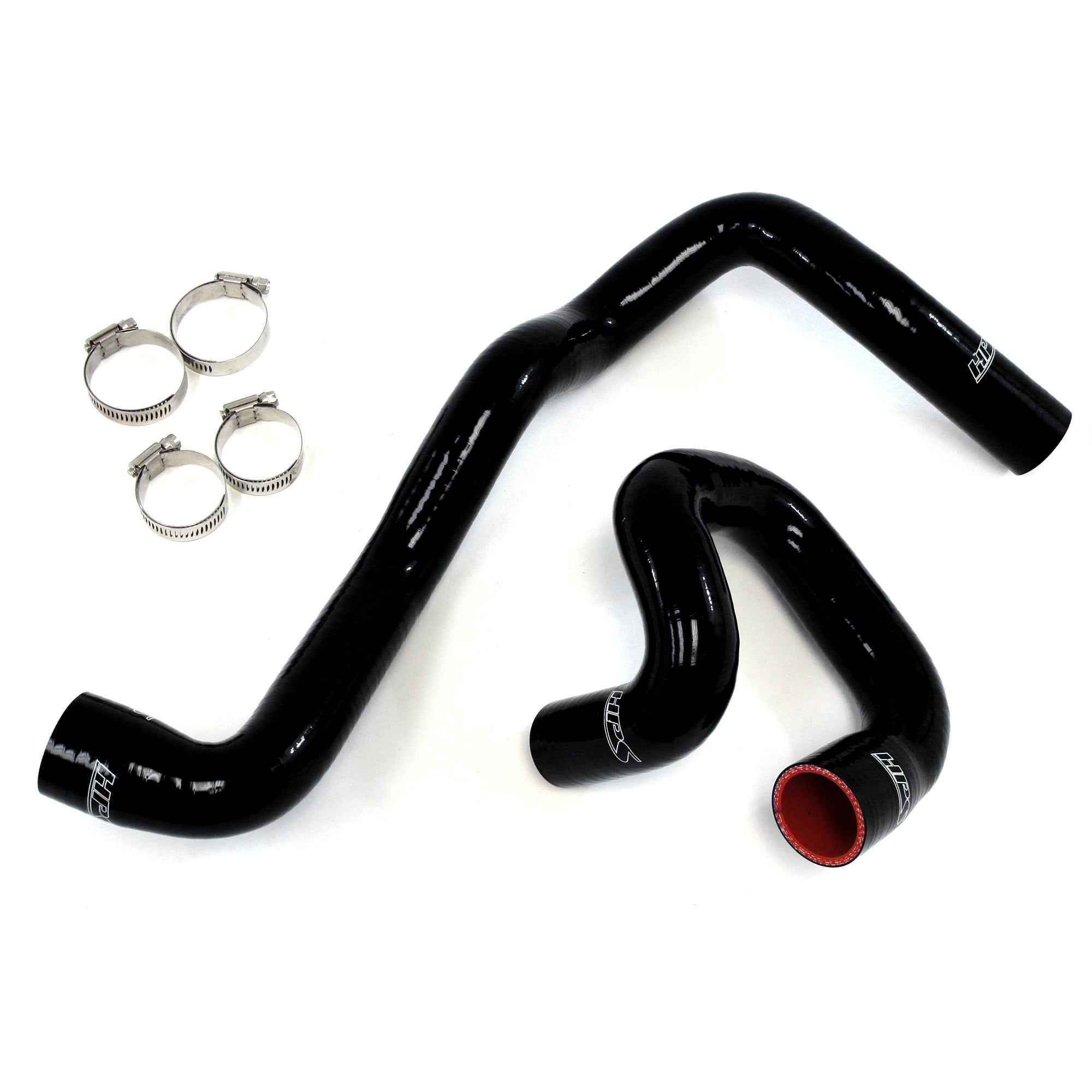 HPS Black Reinforced Silicone Radiator Hose Kit Coolant for Ford 13-17 ...