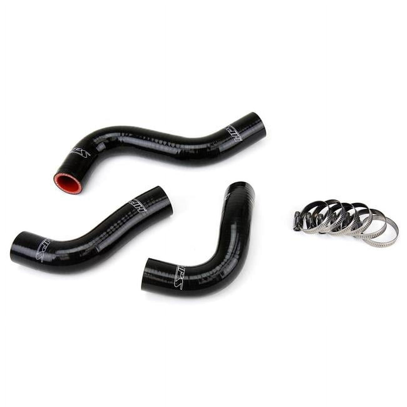 HPS Black Reinforced Silicone Radiator Hose Kit Coolant for Mazda 90-93 ...