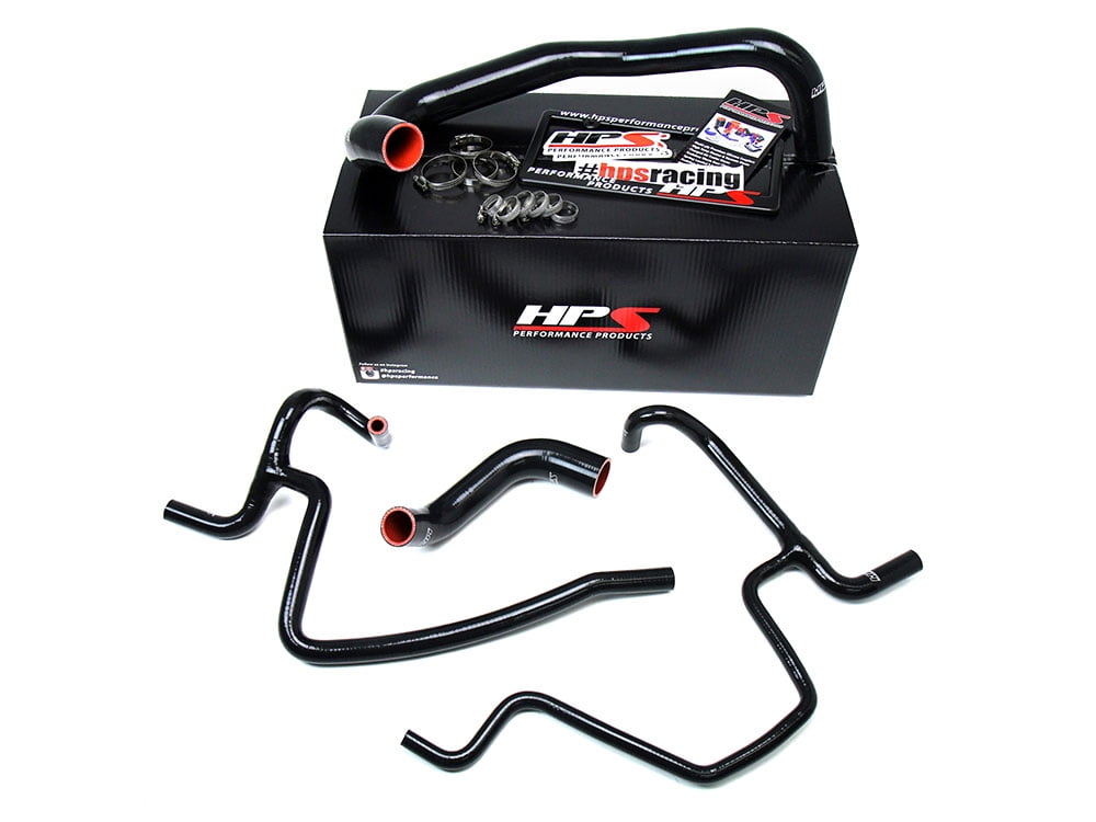 HPS Black Silicone Radiator/Heater Hose For 11-18 Charger 5.7L V8 Non ...
