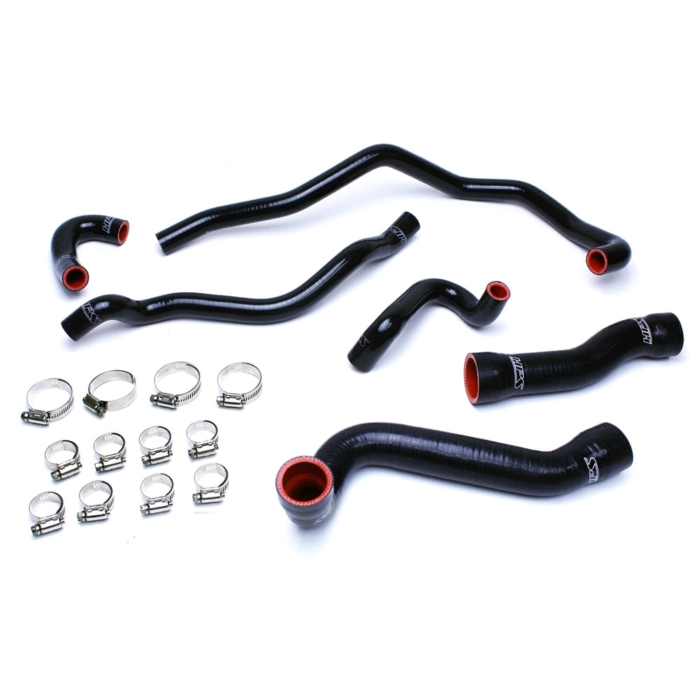 HPS Black Silicone Radiator/Heater Hose For 2001-2006 E46 M3 Left Hand ...