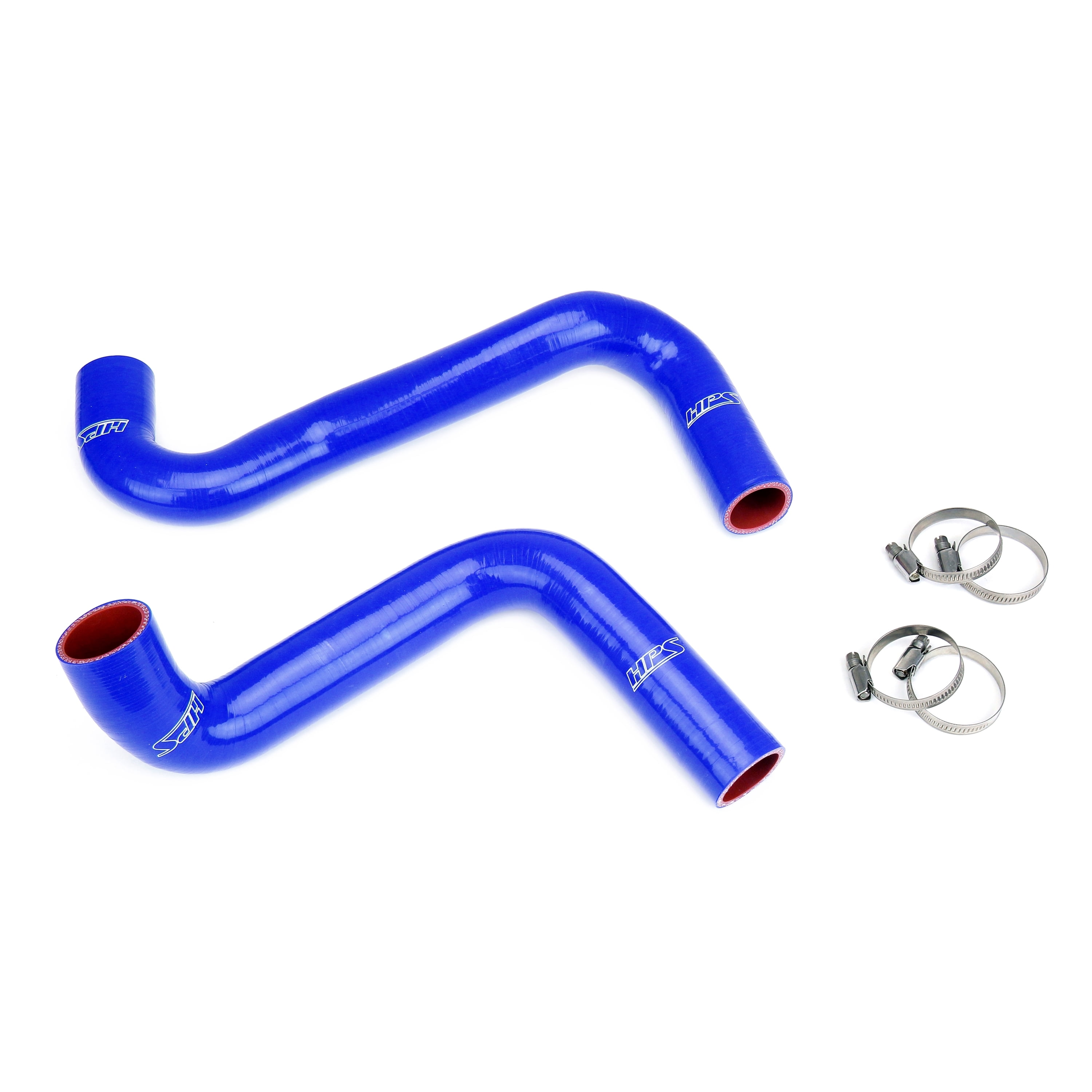 HPS Blue 3-ply Reinforced Silicone Radiator Coolant Hose Kit Compatible for 1989-1998 Nissan ...