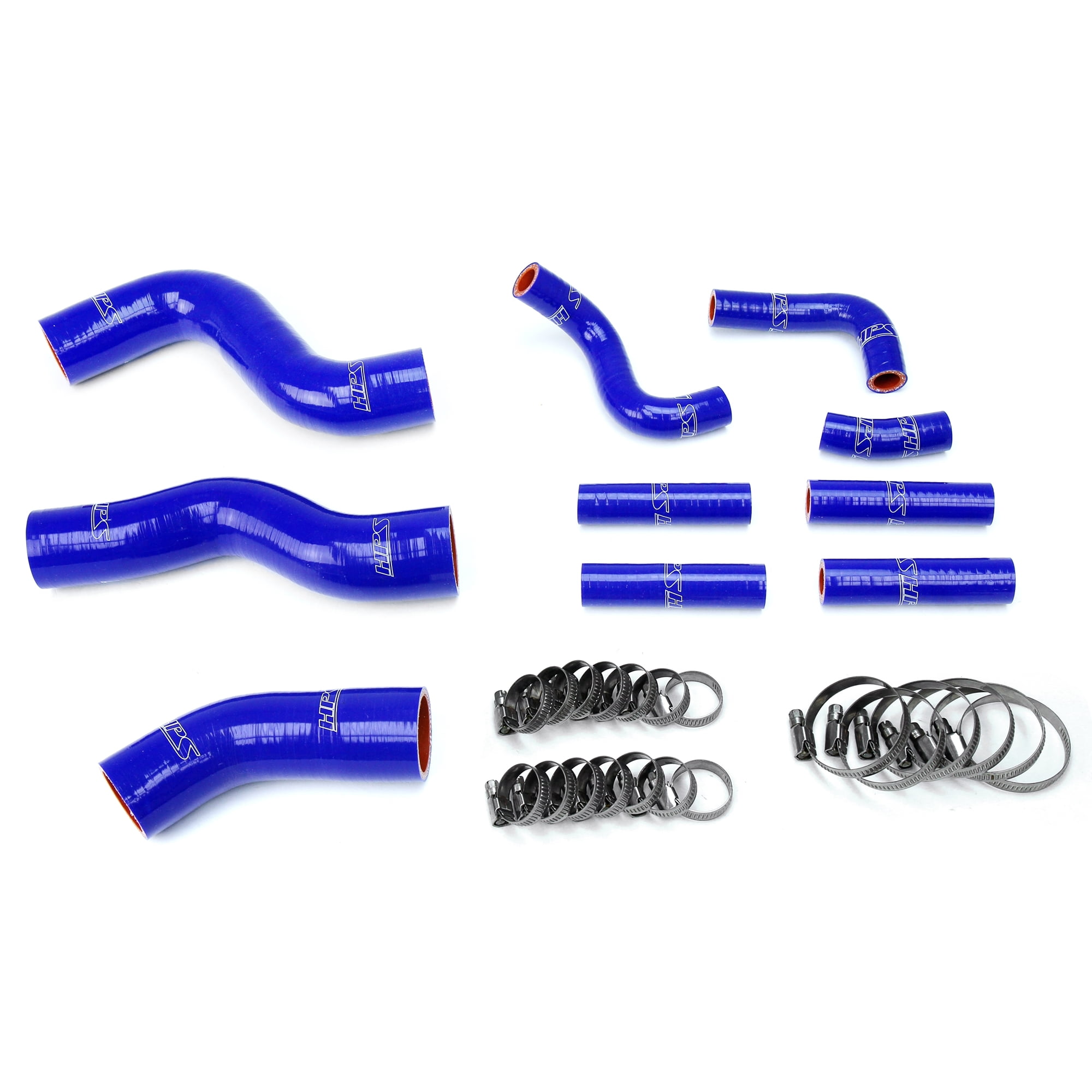 HPS Blue Radiator Hose Kit For 1992-1997 Land Cruiser FJ80 4.5L I6 ...