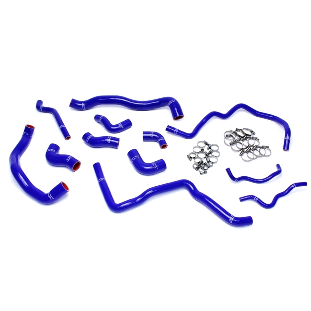 HPS Blue Radiator Hose Kit For 2012-2013 Golf R 2.0T Turbo Left Hand ...