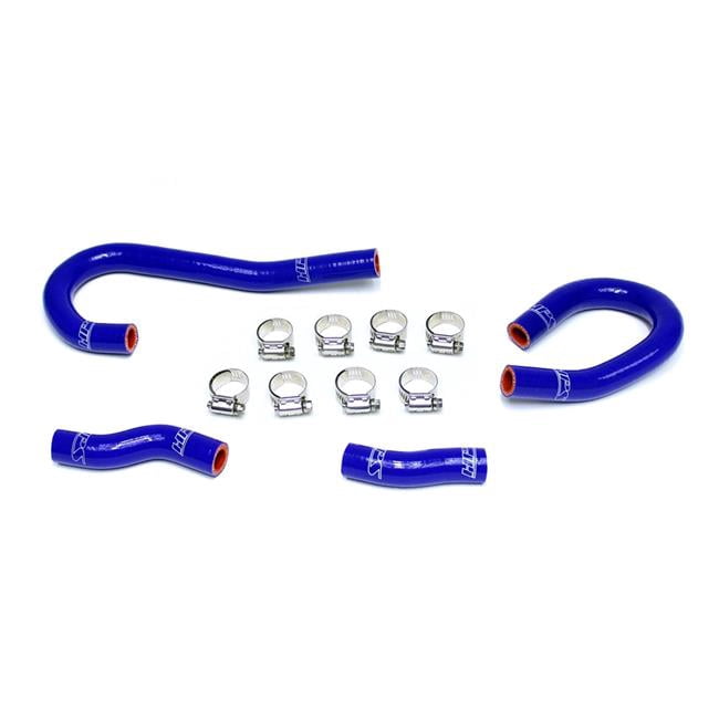 HPS Blue Reinforced Silicone Heater Hose Kit Coolant for Jeep 12-15 ...