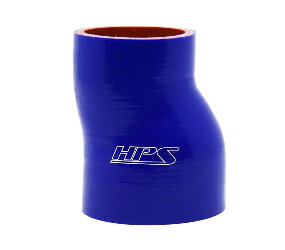 HPS HTSOR-275-300 2-3/4"-3" ID 3" 4ply Blue Silicone Offset Reducer ...