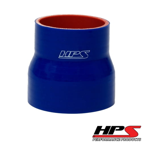HPS HTSR-175-225-L4 1-3/4"-2-1/4" ID 4" 4-ply Blue Silicone Reducer ...