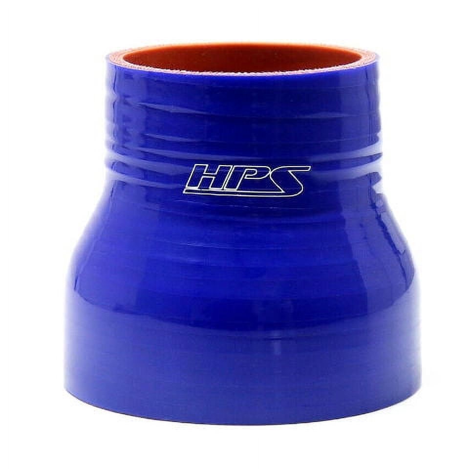 HPS HTSR-187-250 1-7/8"-2-1/2" ID 3" 4-ply Blue Silicone Reducer ...